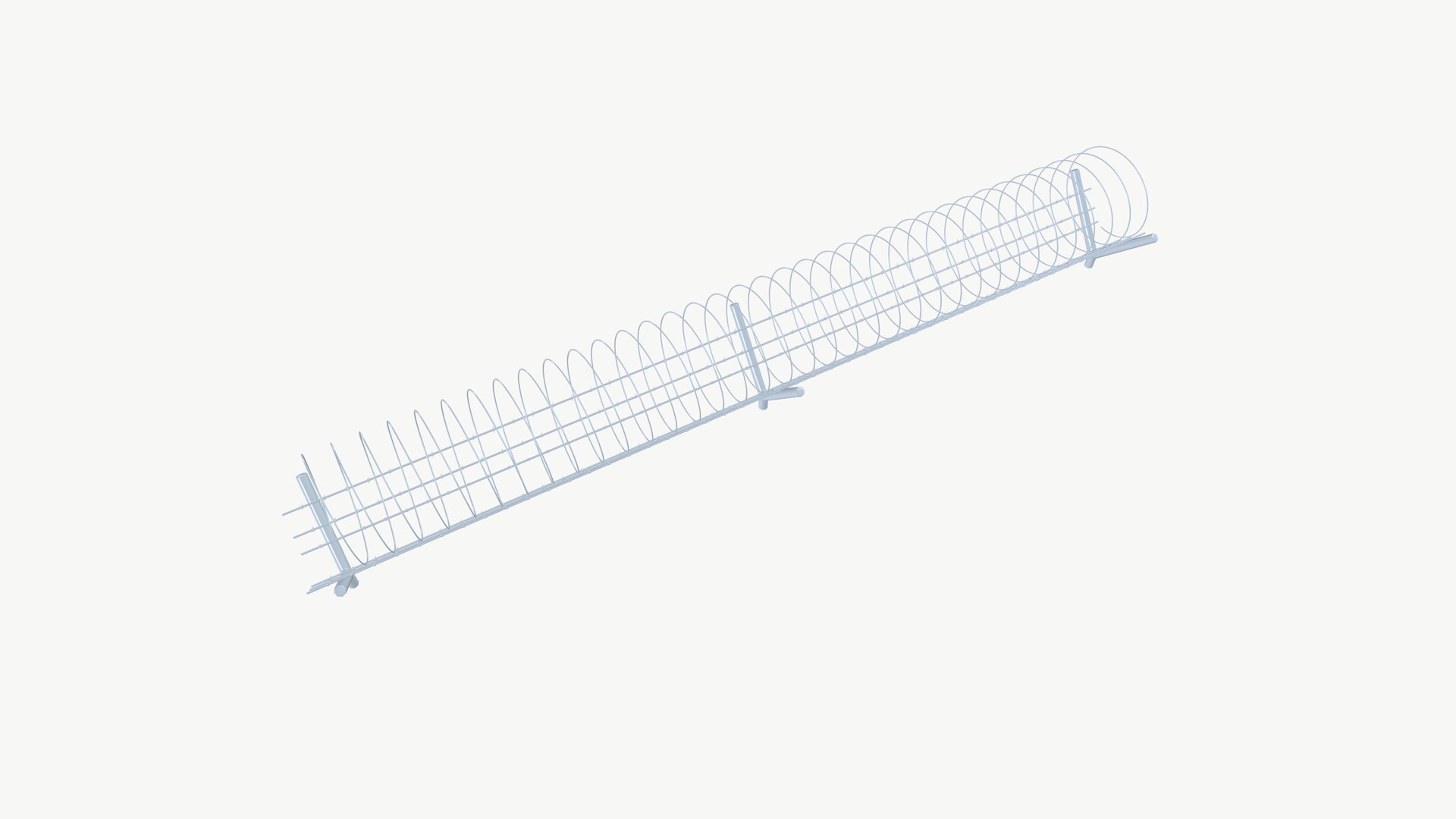 Concertina Coil 3D Model - TurboSquid 2259528