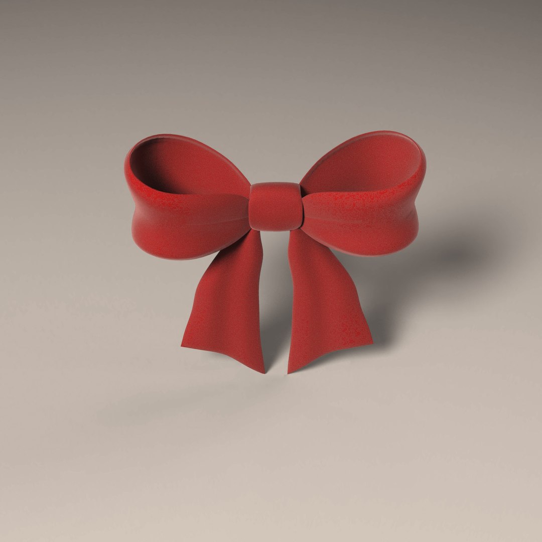 Hair Bow 3d Model