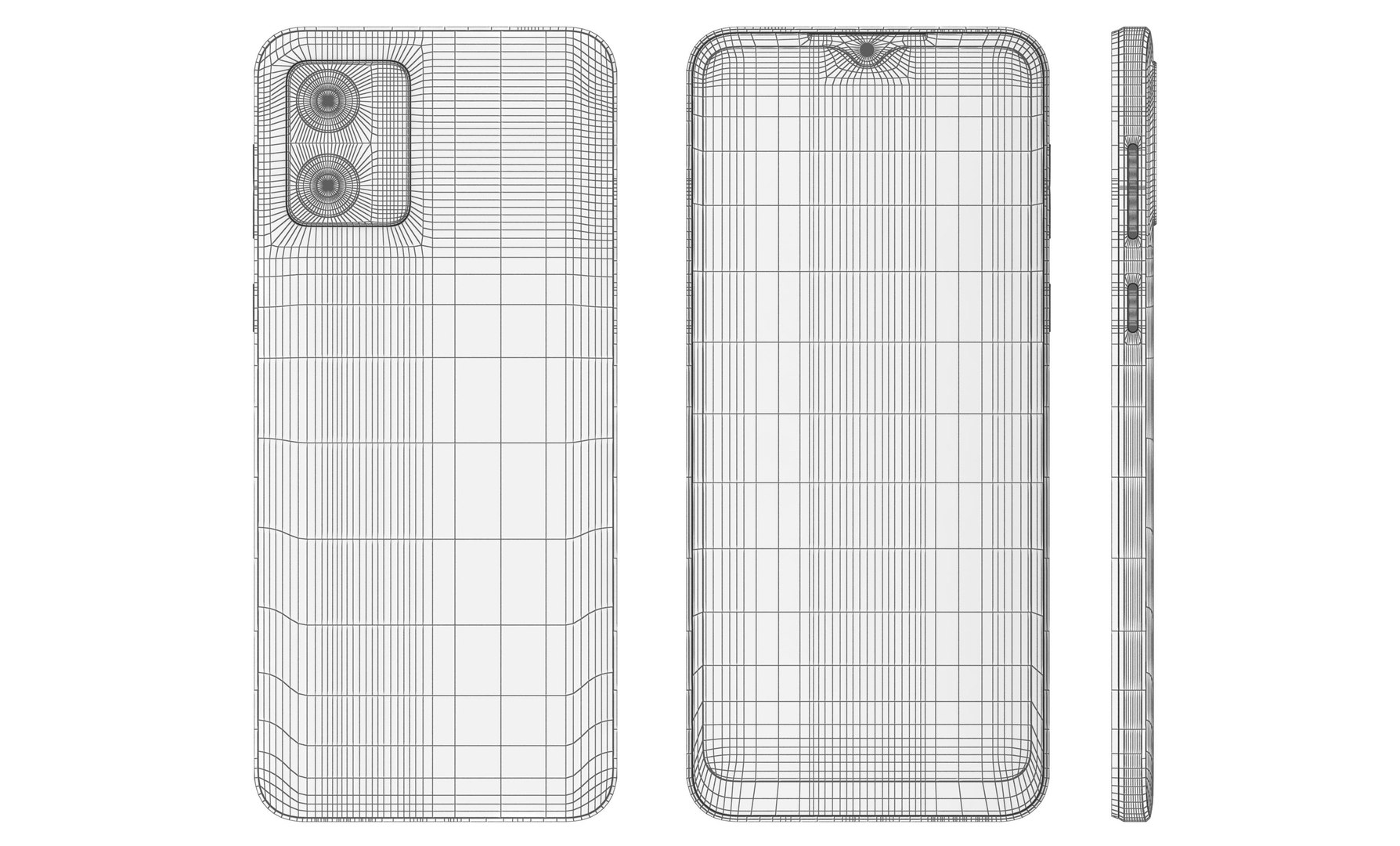 Motorola Moto E13 All Colors 3D - TurboSquid 2025825