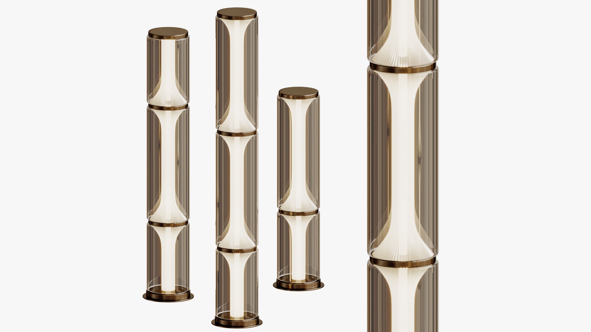 3D Floor Lamp Miles By Lasvit Model - TurboSquid 2269073
