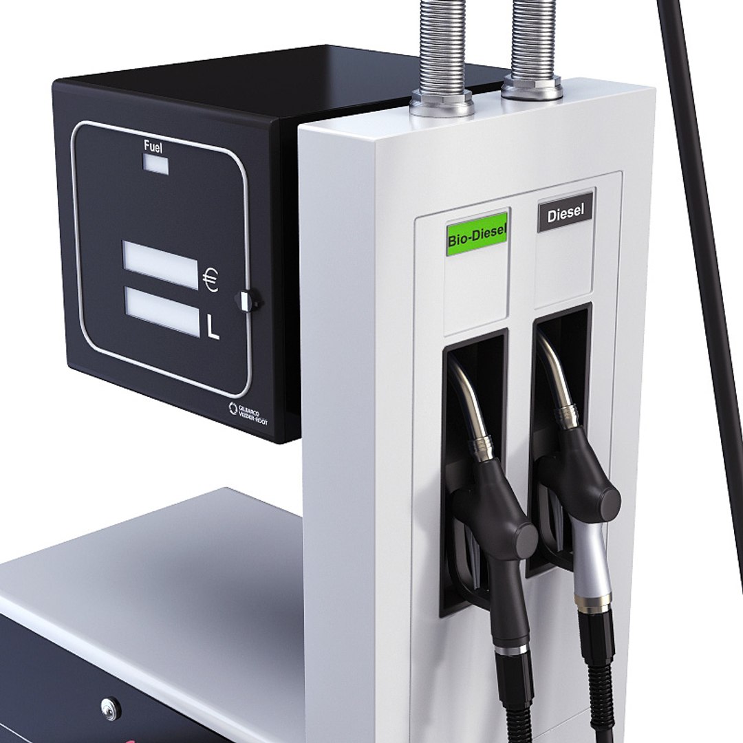 Gas Pumping Unit Gilbarco 3d Model