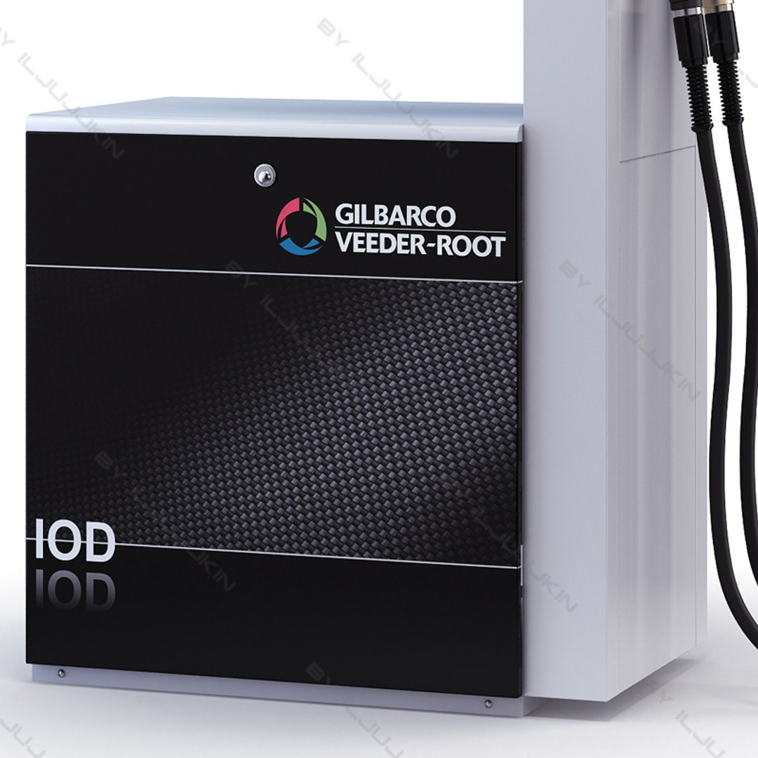 Gas Pumping Unit Gilbarco 3d Model
