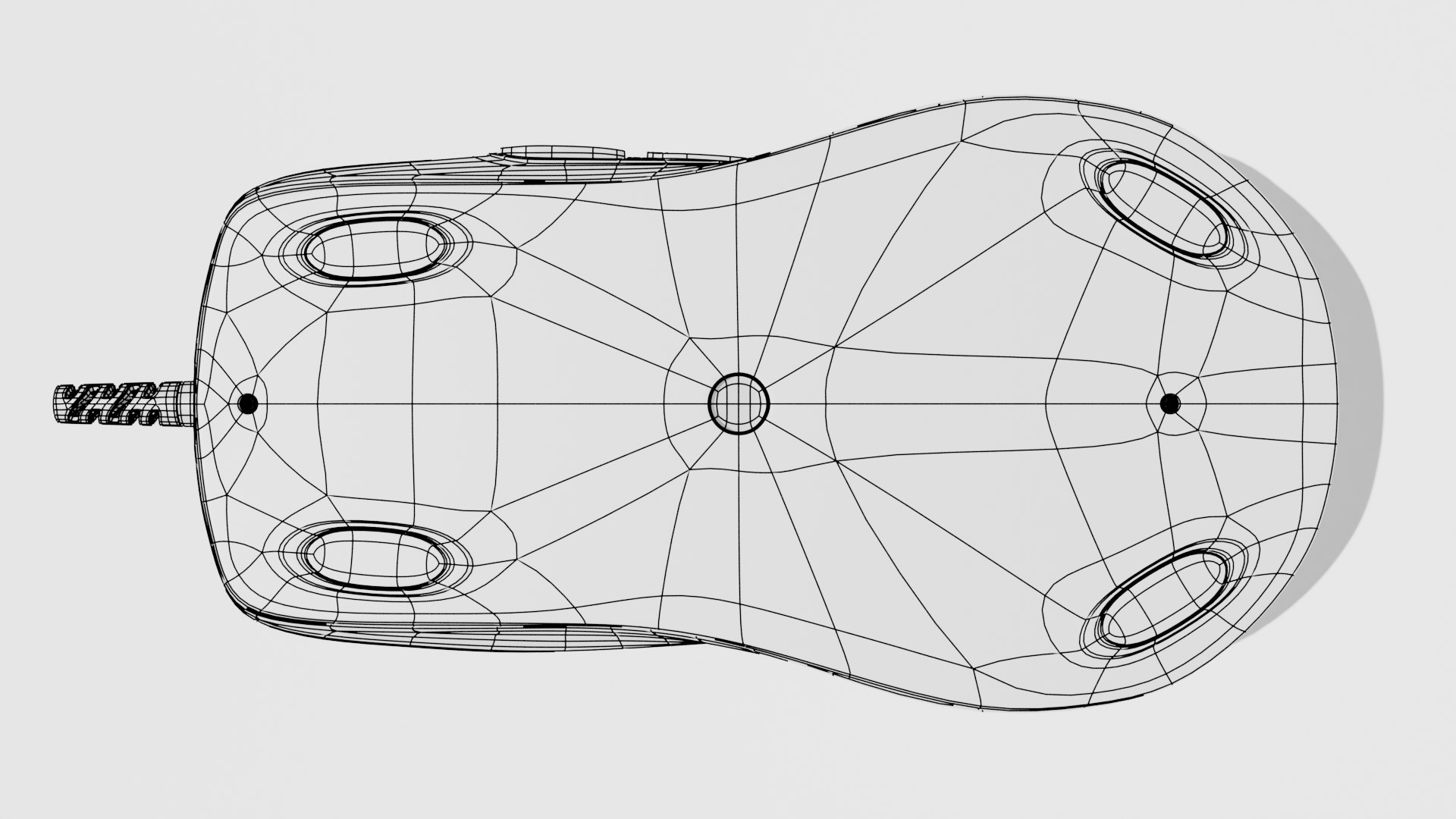 A4Tech X7 Gaming Mouse 3D Model - TurboSquid 1837639