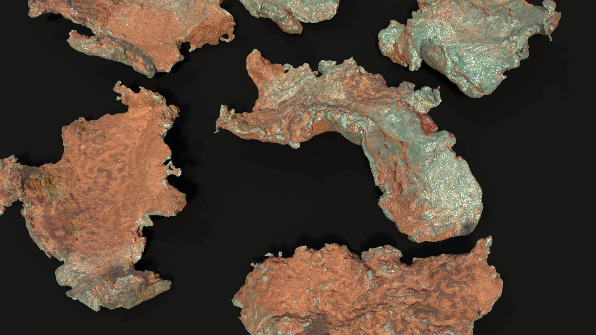 Pile Of Metal Sharpnel 3D Model - TurboSquid 1833671