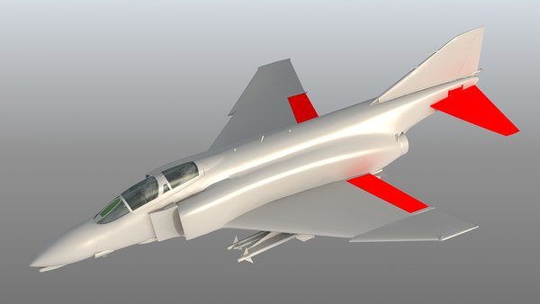 F4 B Navy Phantom II Jolly Rogers VF-84 USS Independence 3D model ...