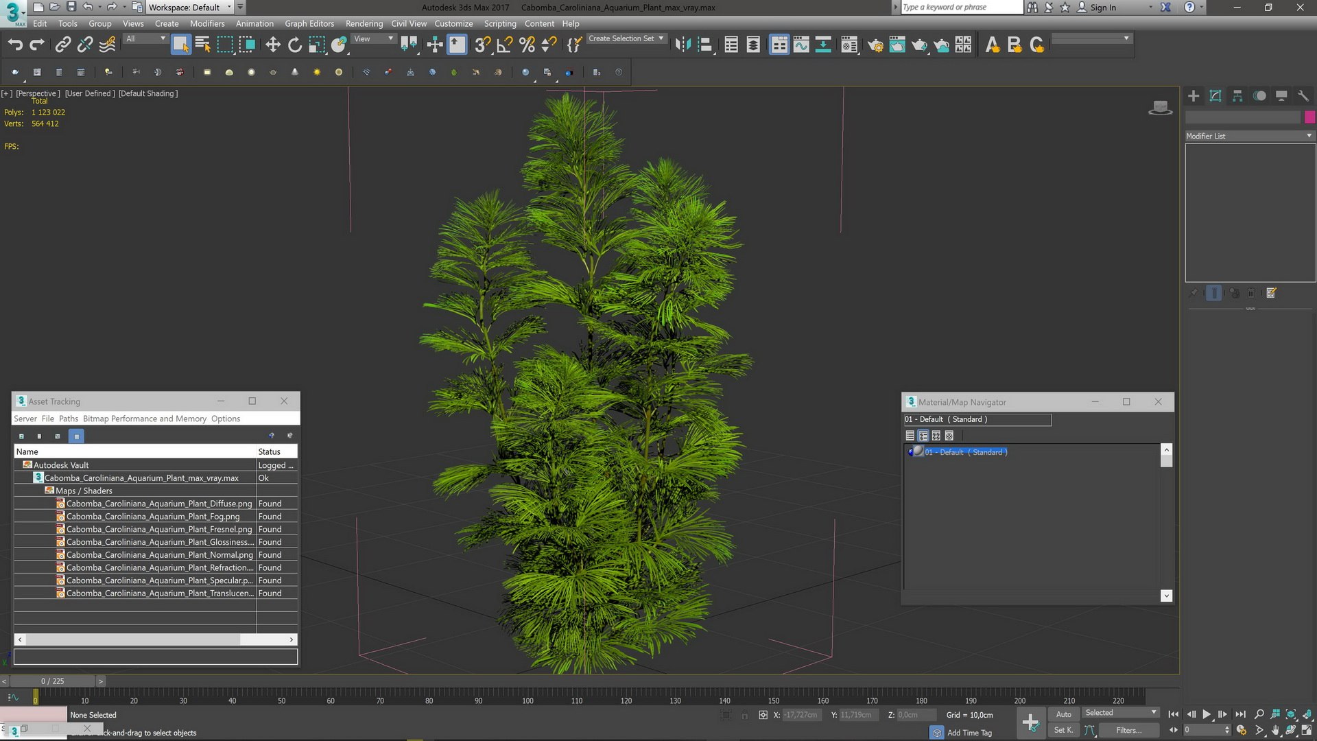 3D Cabomba Caroliniana Aquarium Plant Model - TurboSquid 2151636
