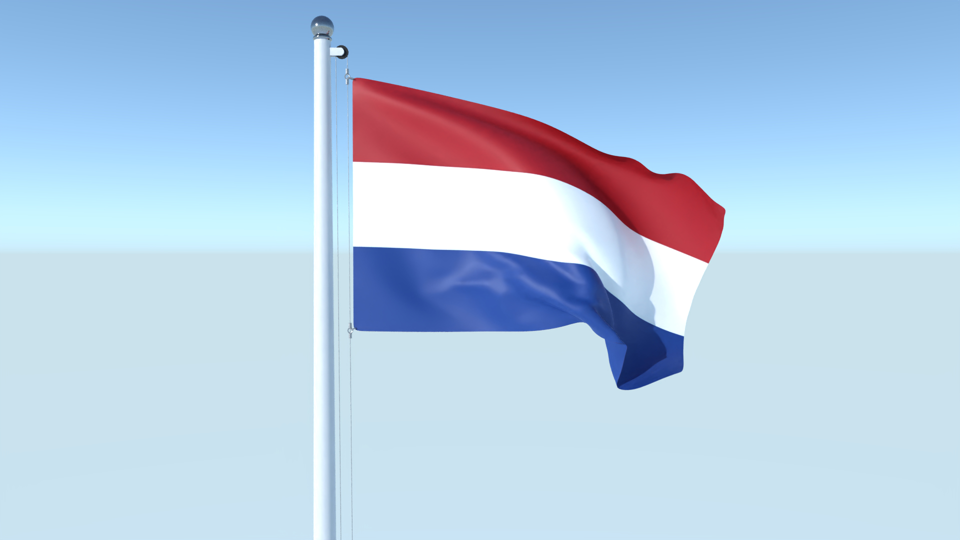 Animated Flag of Netherlands 3D - TurboSquid 1741540