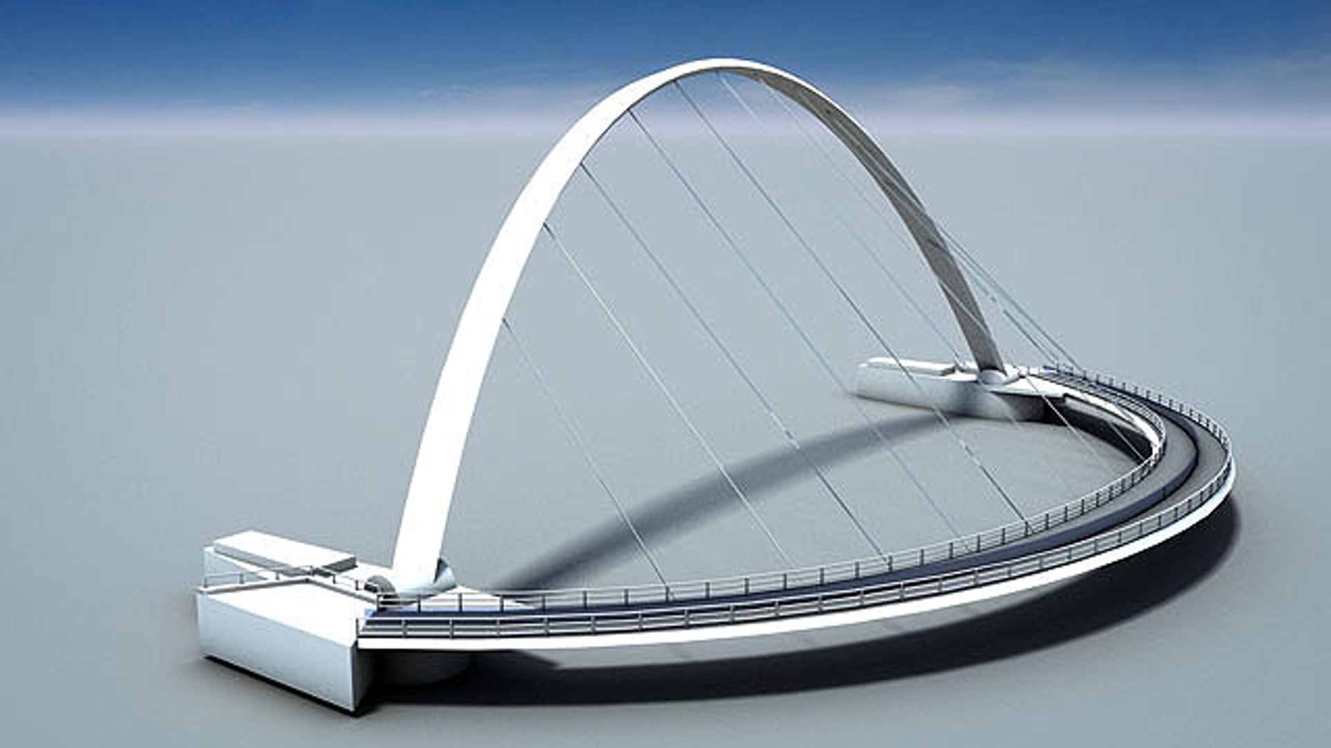 Millennium Bridge 3d Model