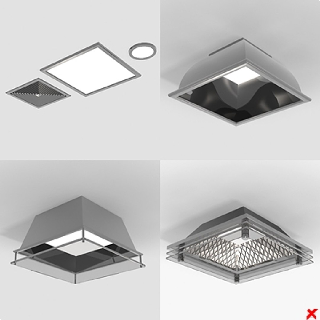 3ds Max Lamp Ceiling