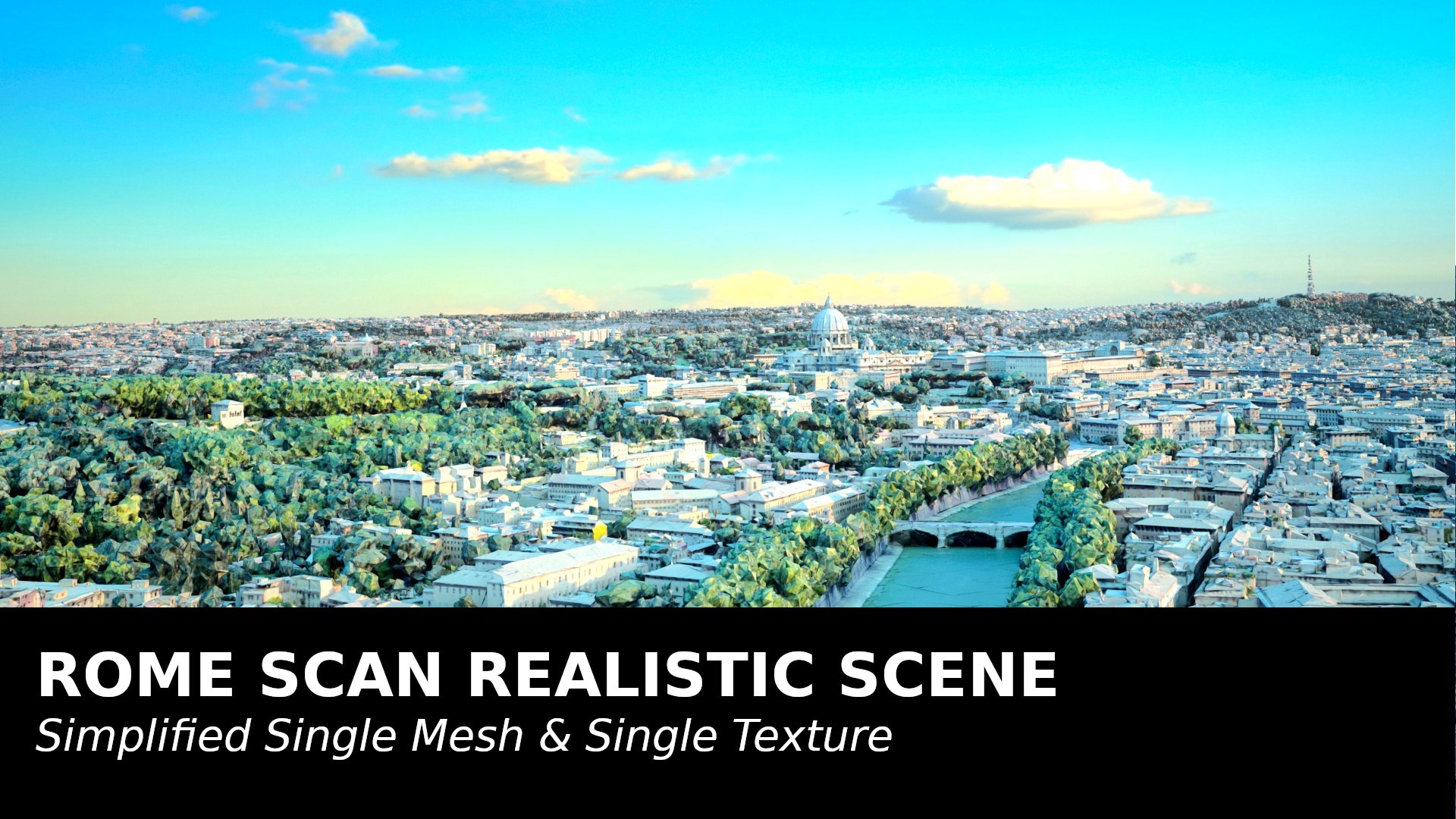 3D Rome Scan - TurboSquid 2375356