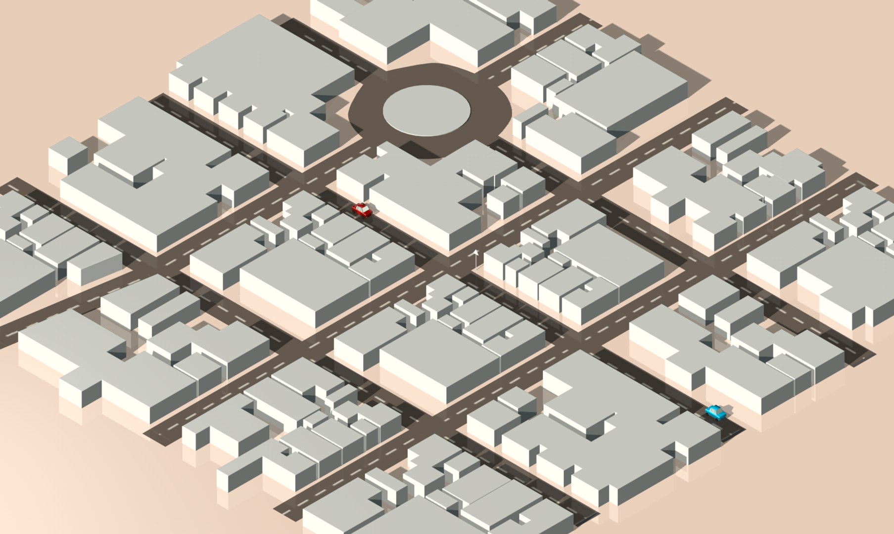Isometric City 3d C4d
