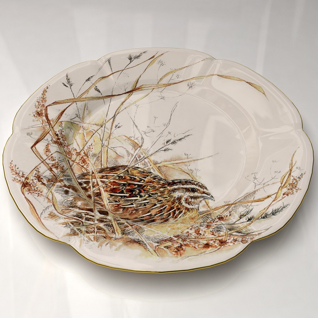 plates materials 3d 3ds