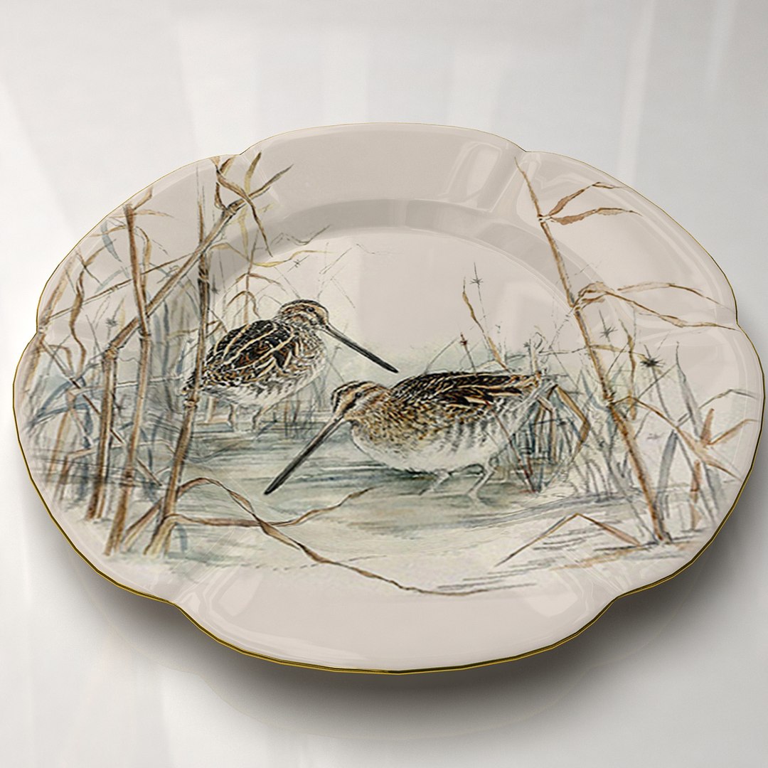 plates materials 3d 3ds