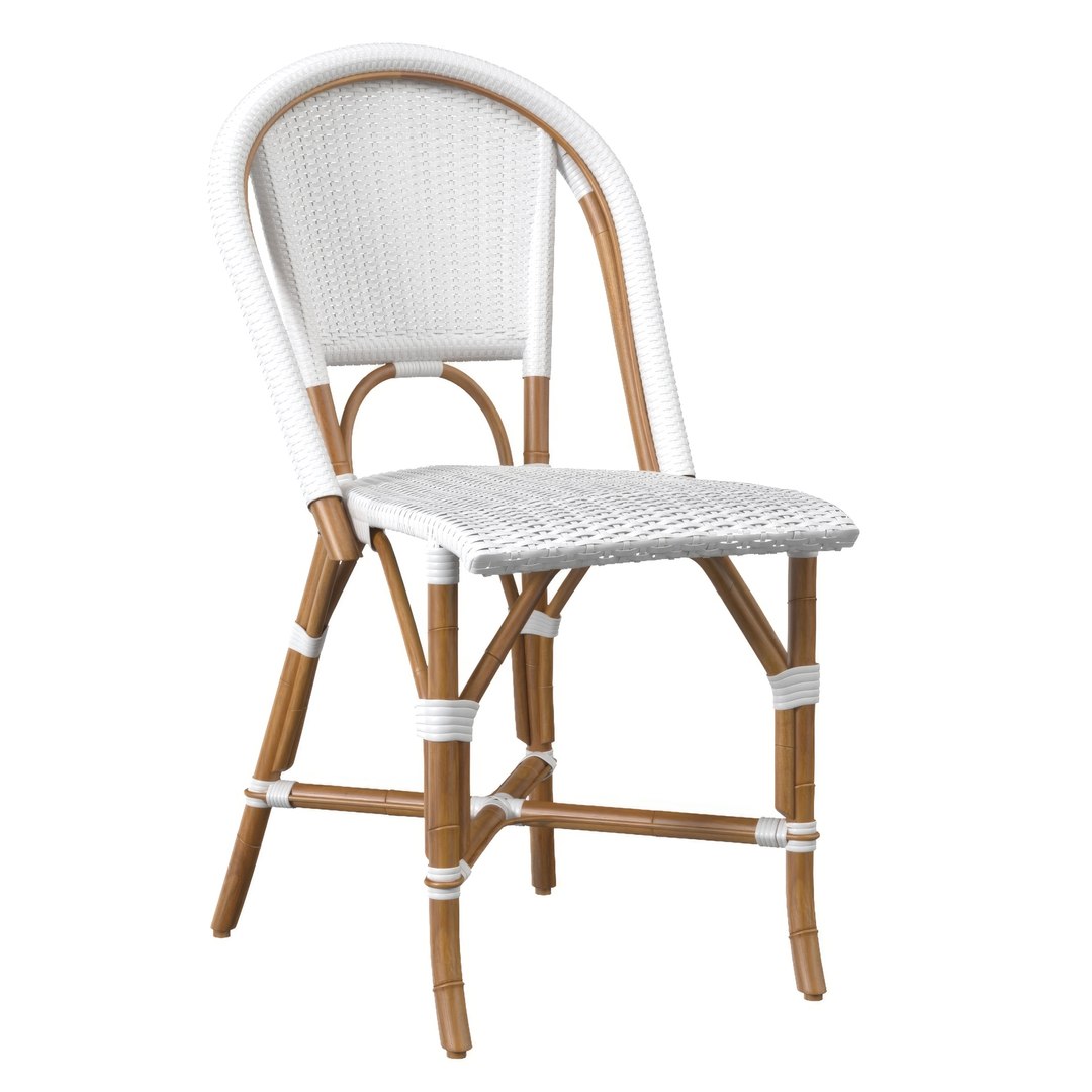 SAFAVIEH Outdoor Collection Salcha Bistro Side Chair 3D Model ...