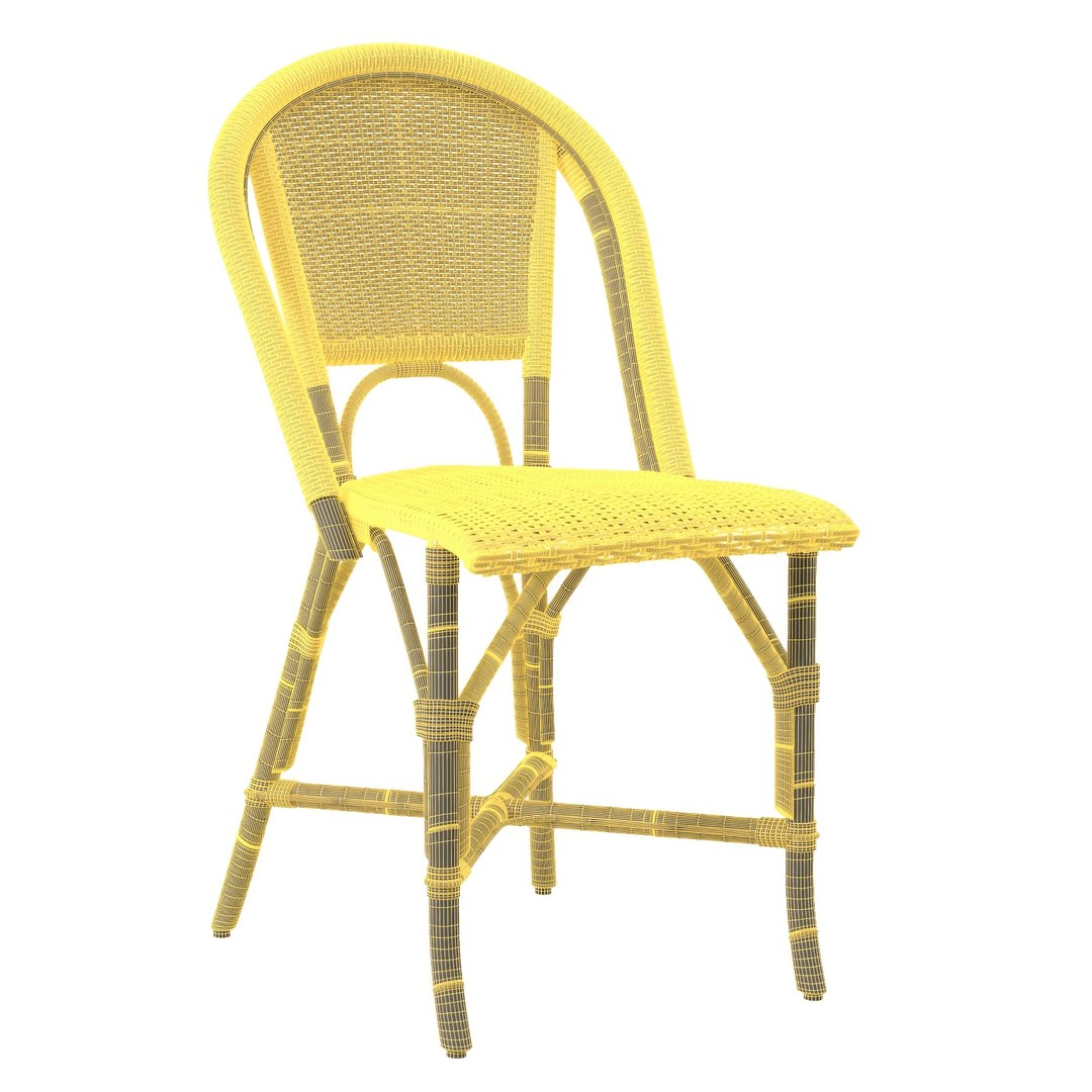 SAFAVIEH Outdoor Collection Salcha Bistro Side Chair 3D Model ...