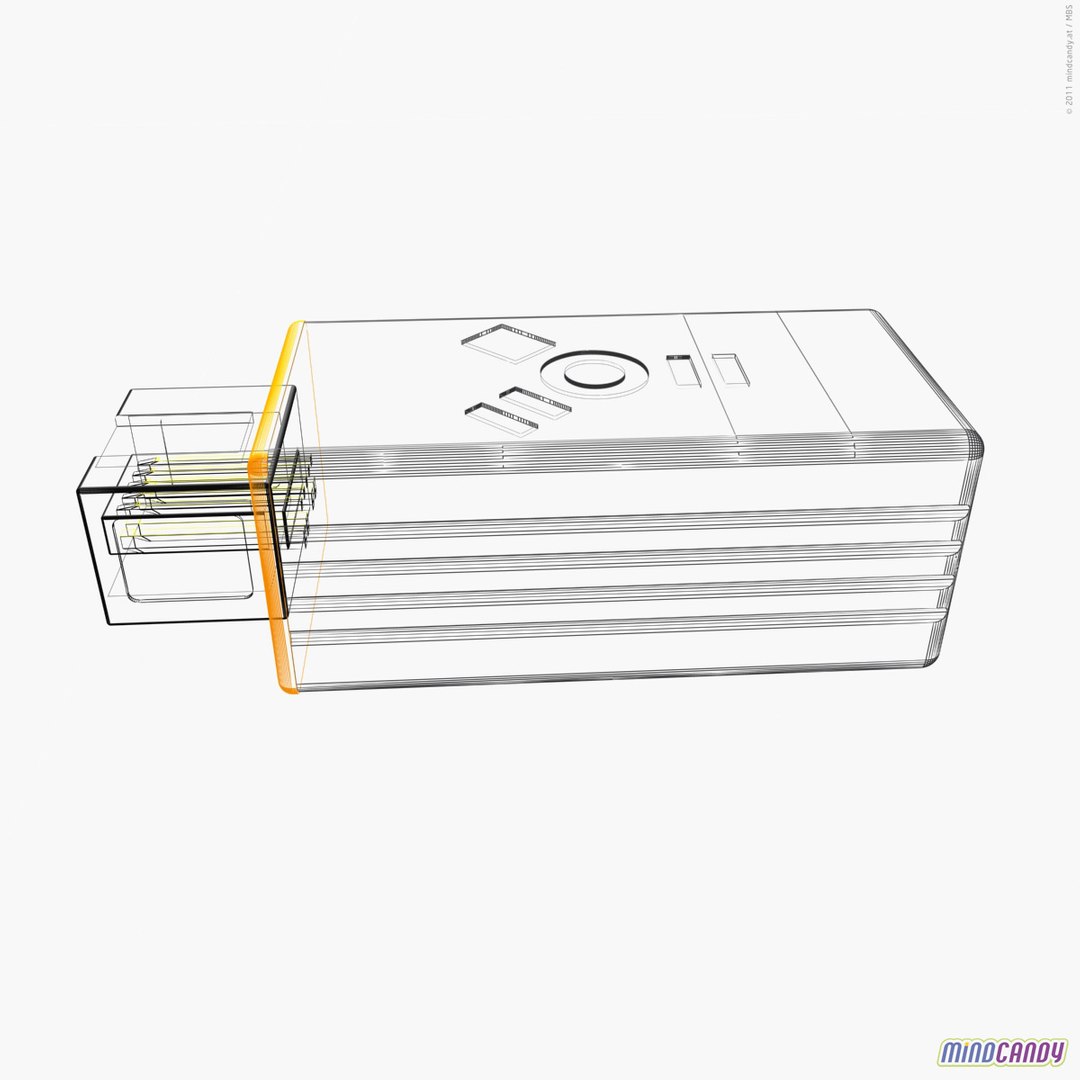 Plugs Usb Firewire 3d Model