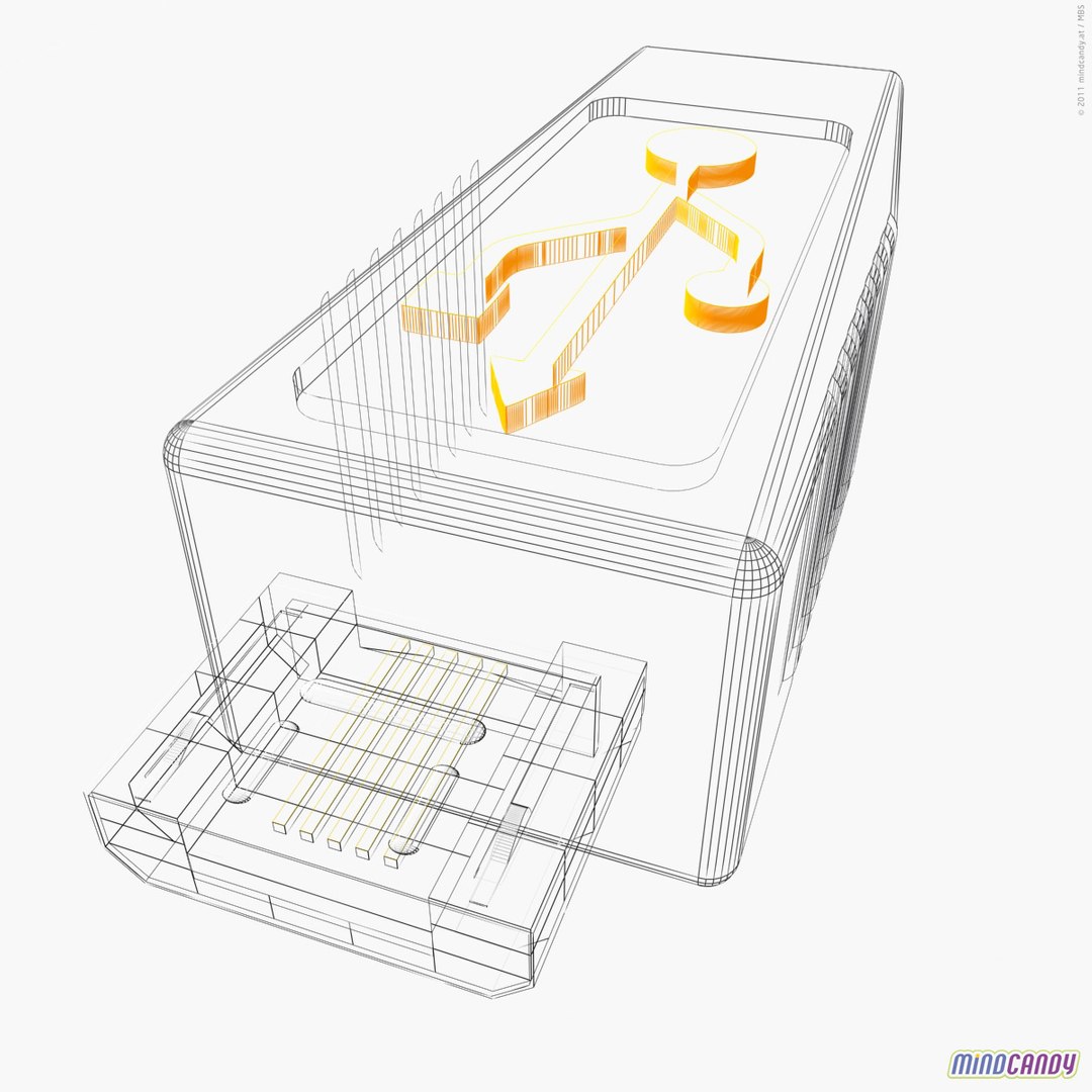 Plugs Usb Firewire 3d Model