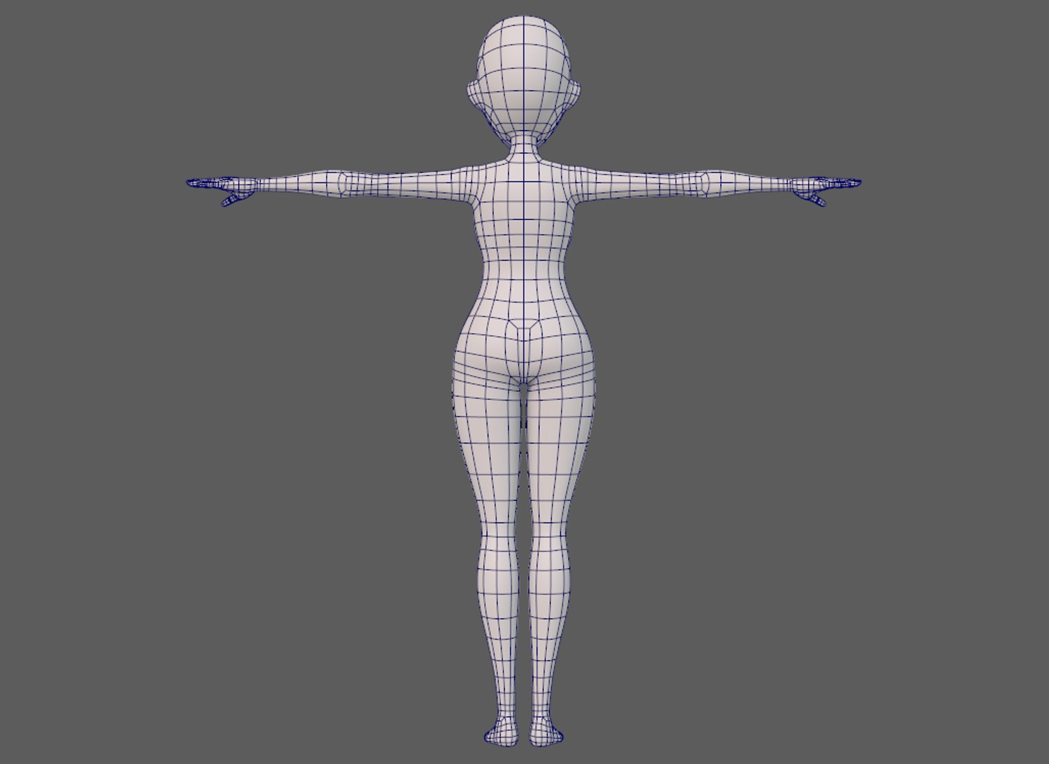 3D base mesh woman 23 model - TurboSquid 1484792