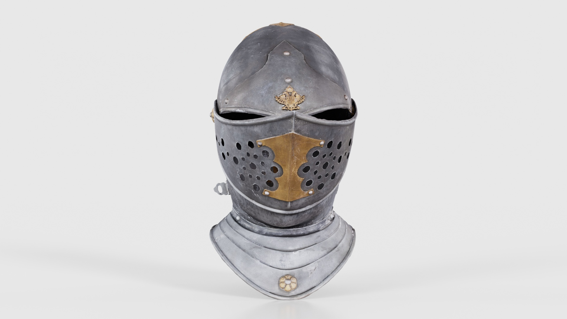 3D Leaf Knight Helmet Closed Remastered - TurboSquid 2360075