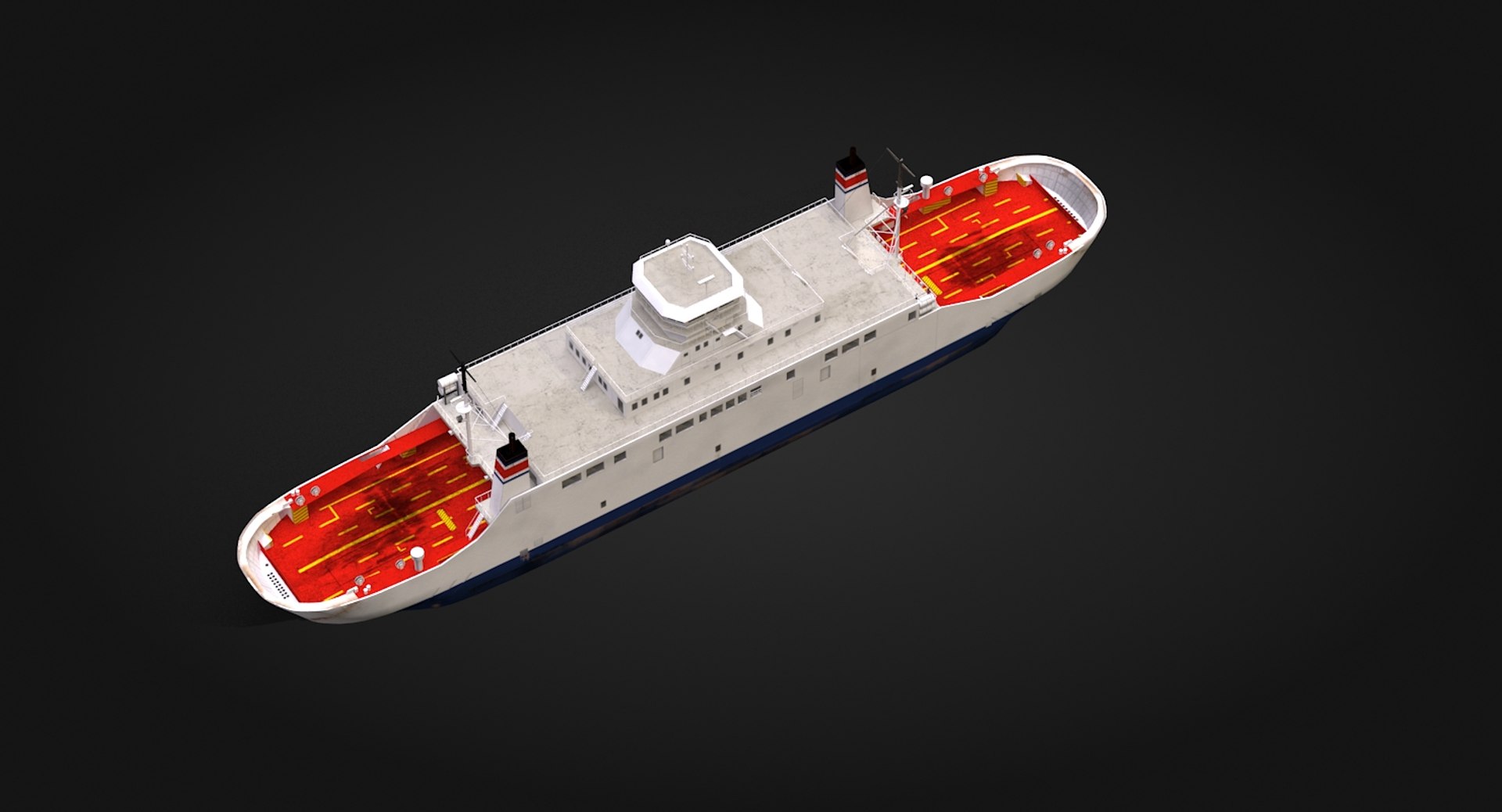 3D Car Ferry Lp Model - TurboSquid 1203635