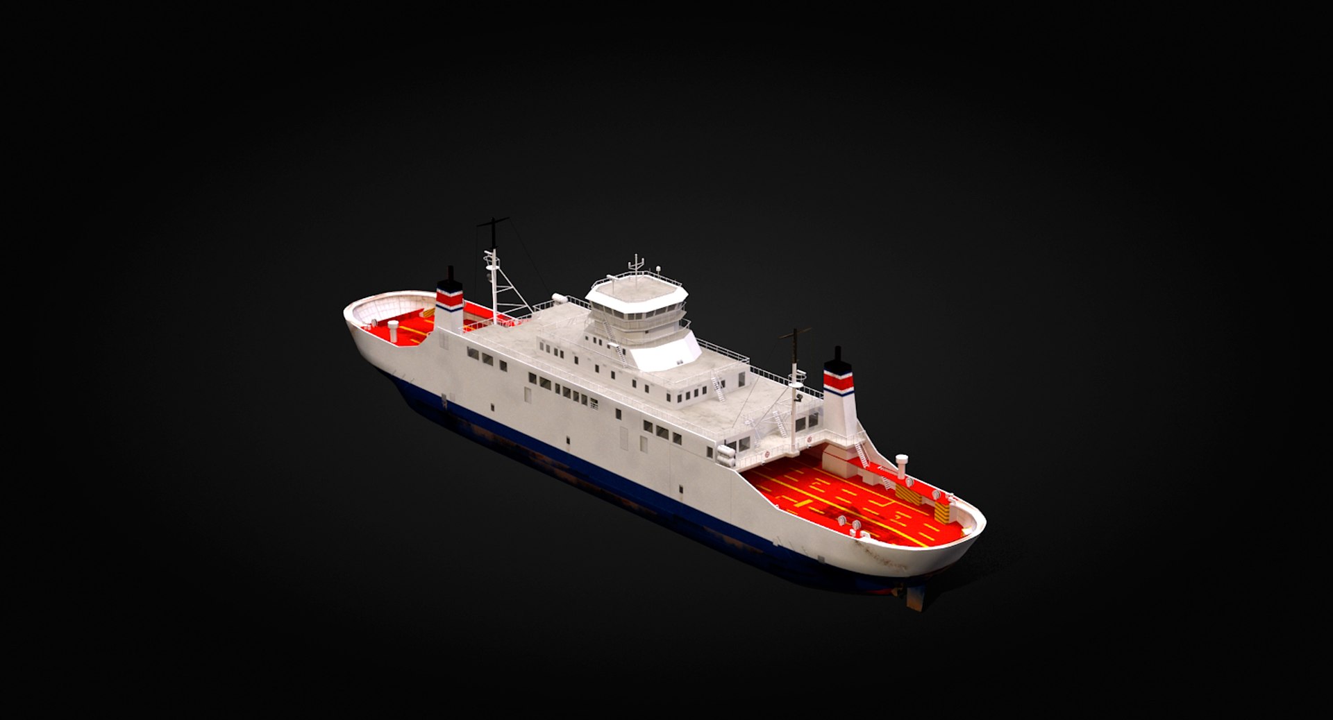 3D Car Ferry Lp Model - TurboSquid 1203635