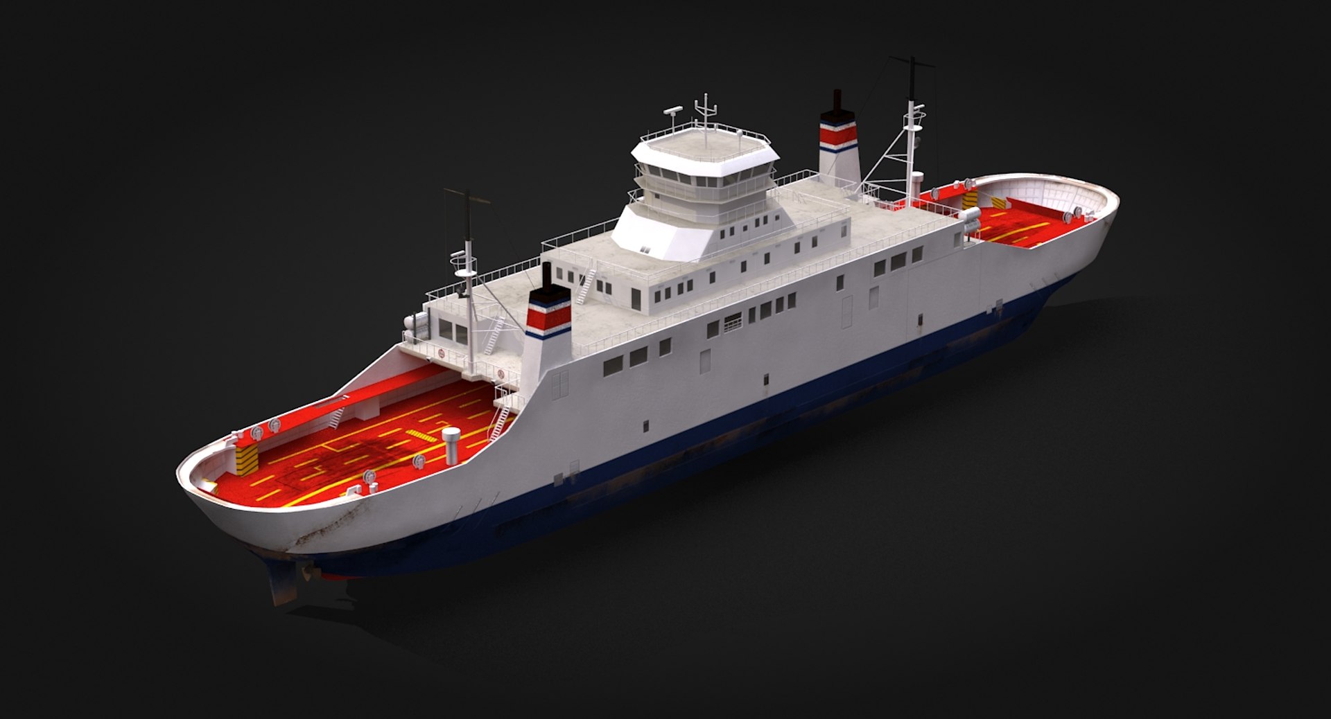 3D Car Ferry Lp Model - TurboSquid 1203635