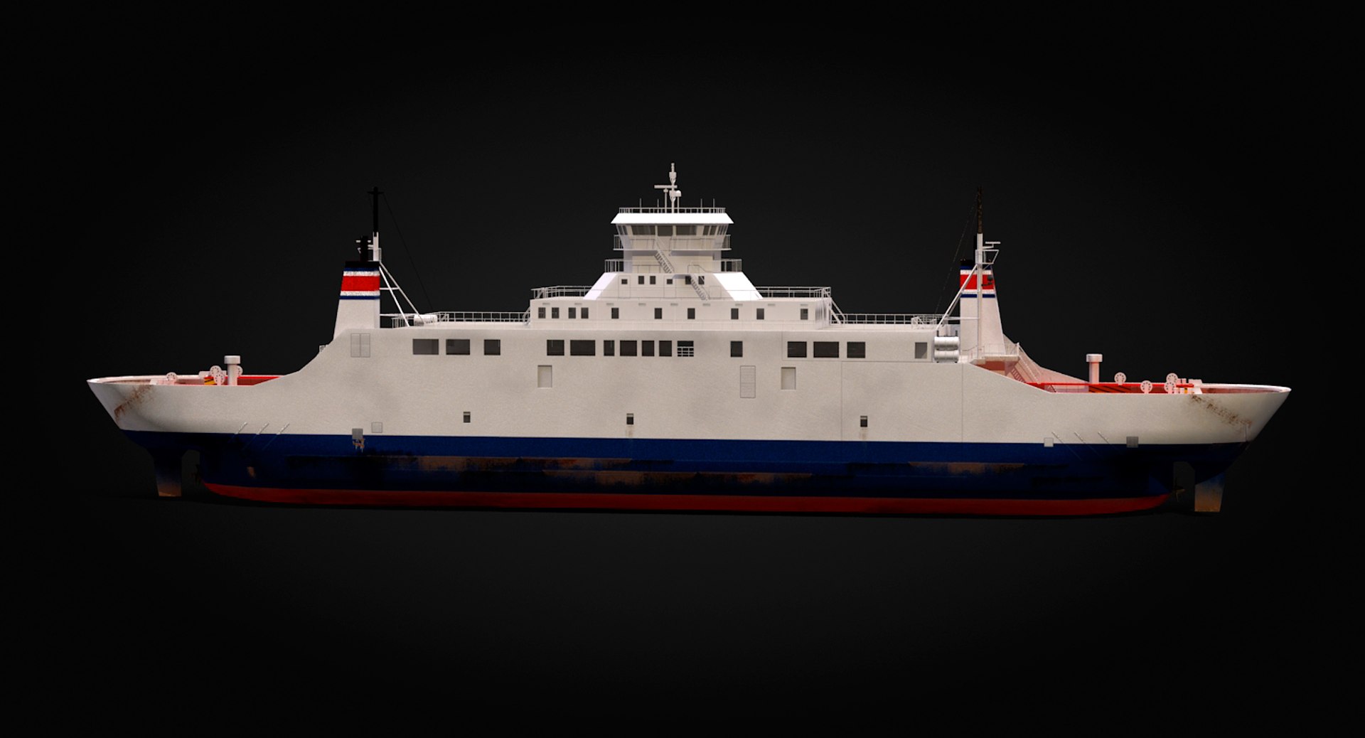 3D Car Ferry Lp Model - TurboSquid 1203635