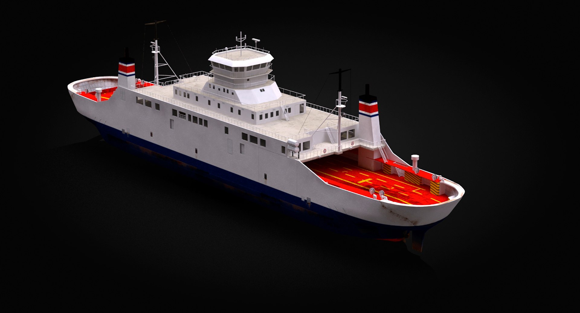 3D Car Ferry Lp Model - TurboSquid 1203635