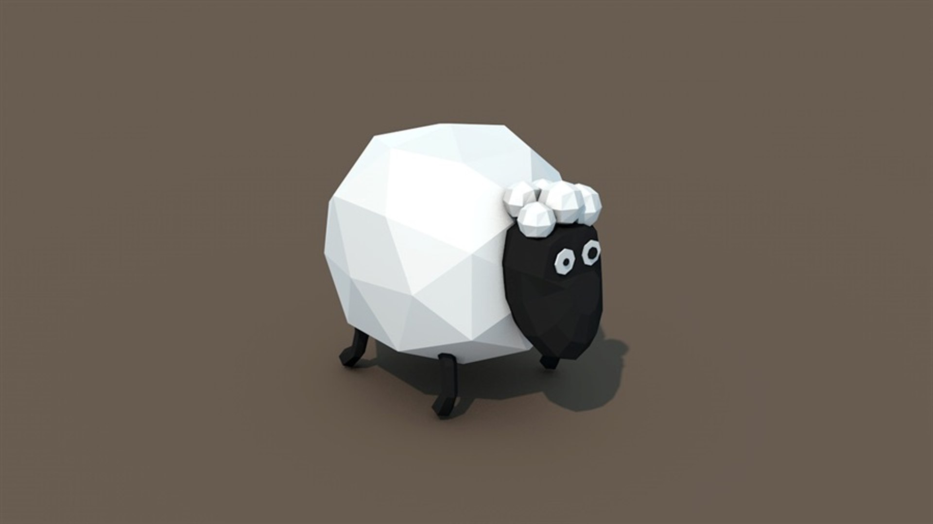 3d Obj Sheep