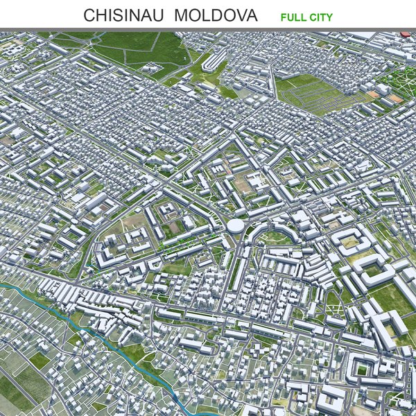 modelo 3d Chisinau Moldavia - TurboSquid 2194785