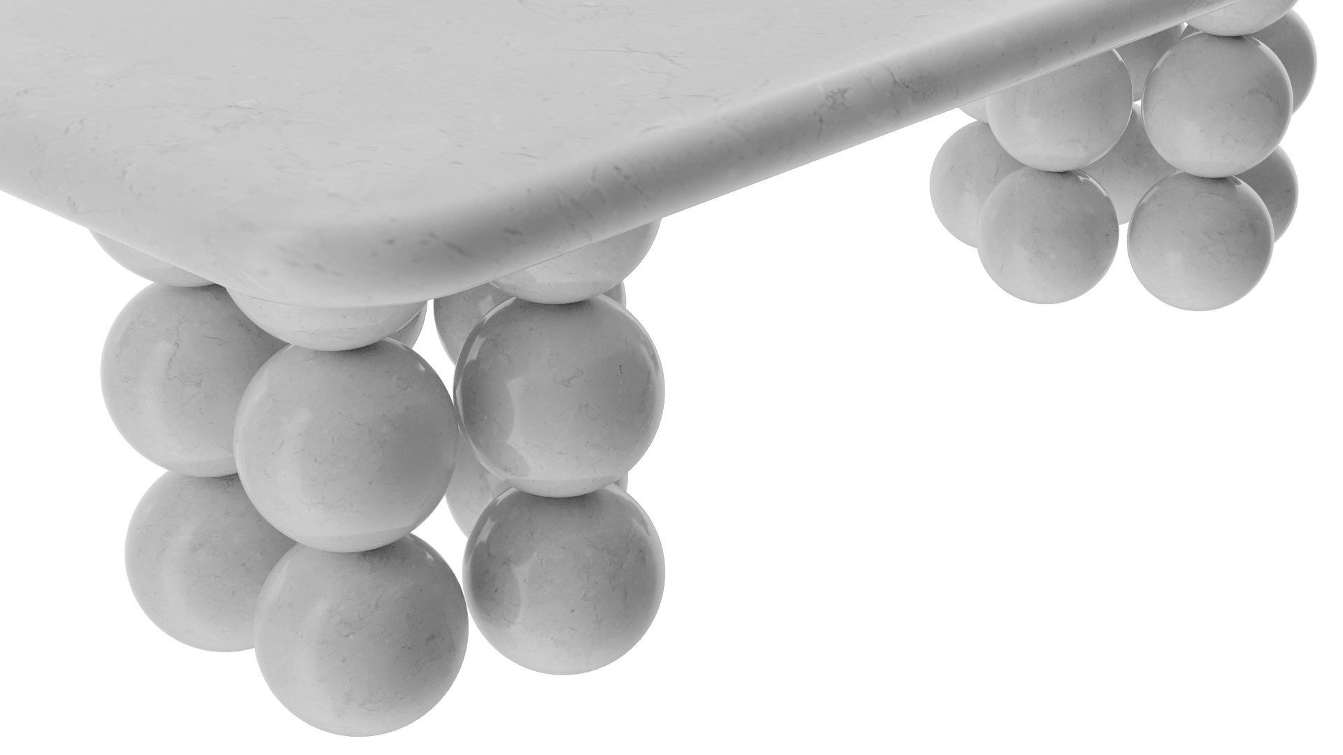 Perlas Dining Table 3D Model - TurboSquid 2408750