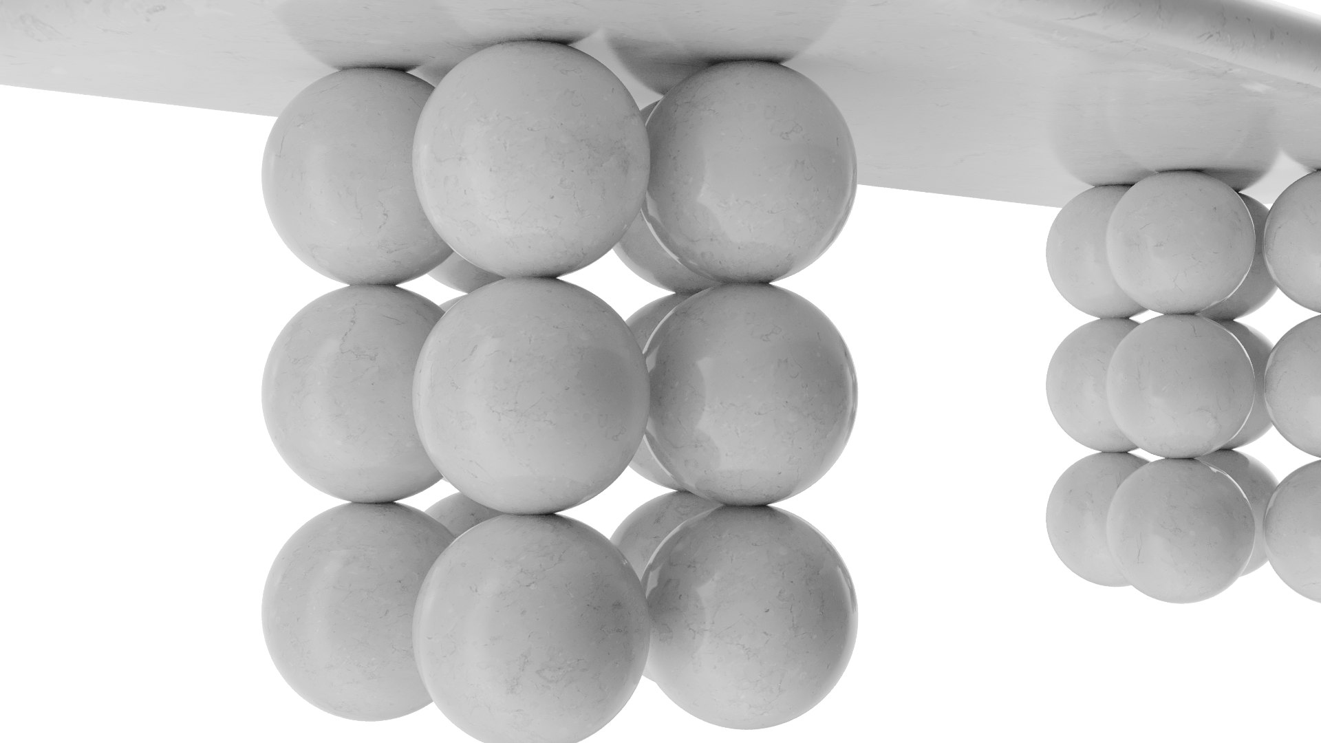 Perlas Dining Table 3D Model - TurboSquid 2408750