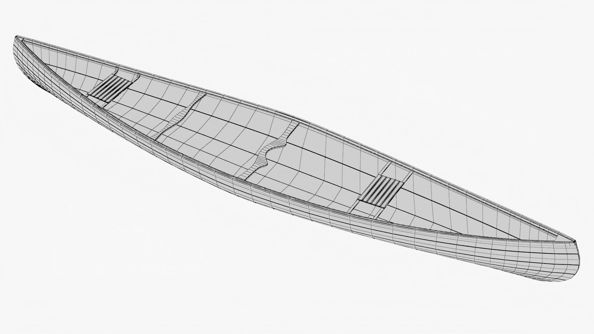 3D Model Canoe 01 B - TurboSquid 1898128