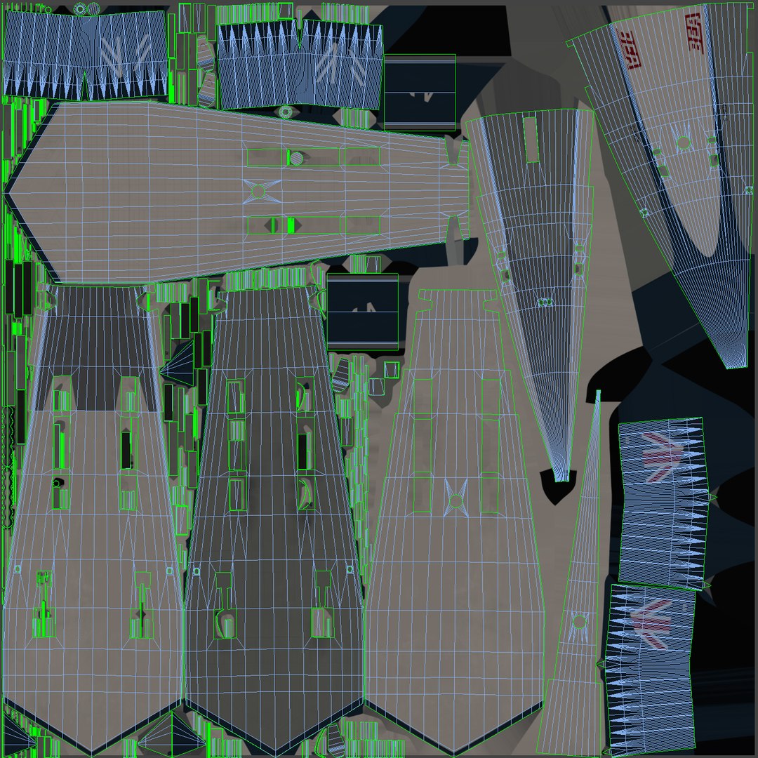 3D Supersonic VTOL Airliner Griffith - TurboSquid 2300716