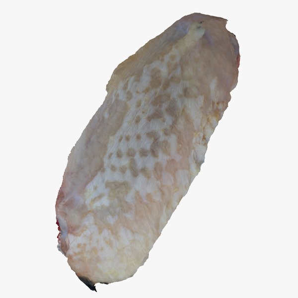 3D Chicken Wing 04 RAW Scan model - TurboSquid 1822968