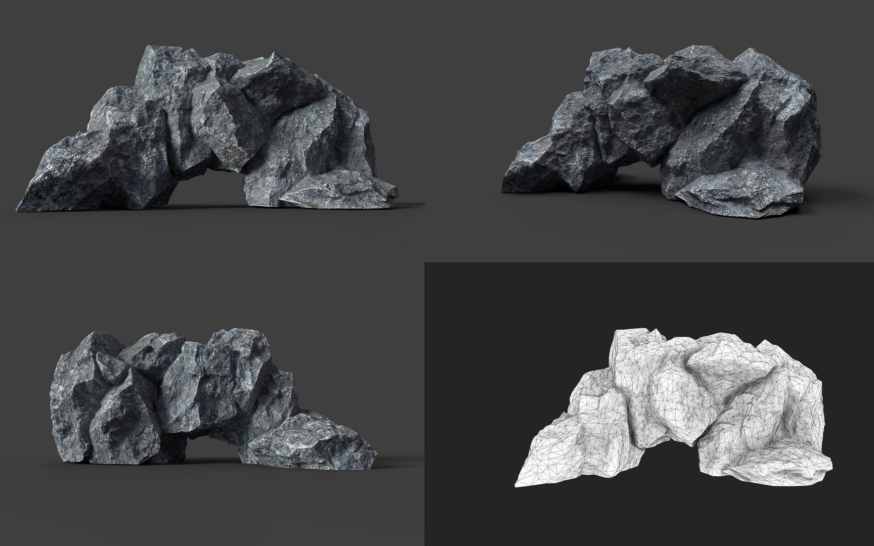 Rocks Games 3D - TurboSquid 1639096