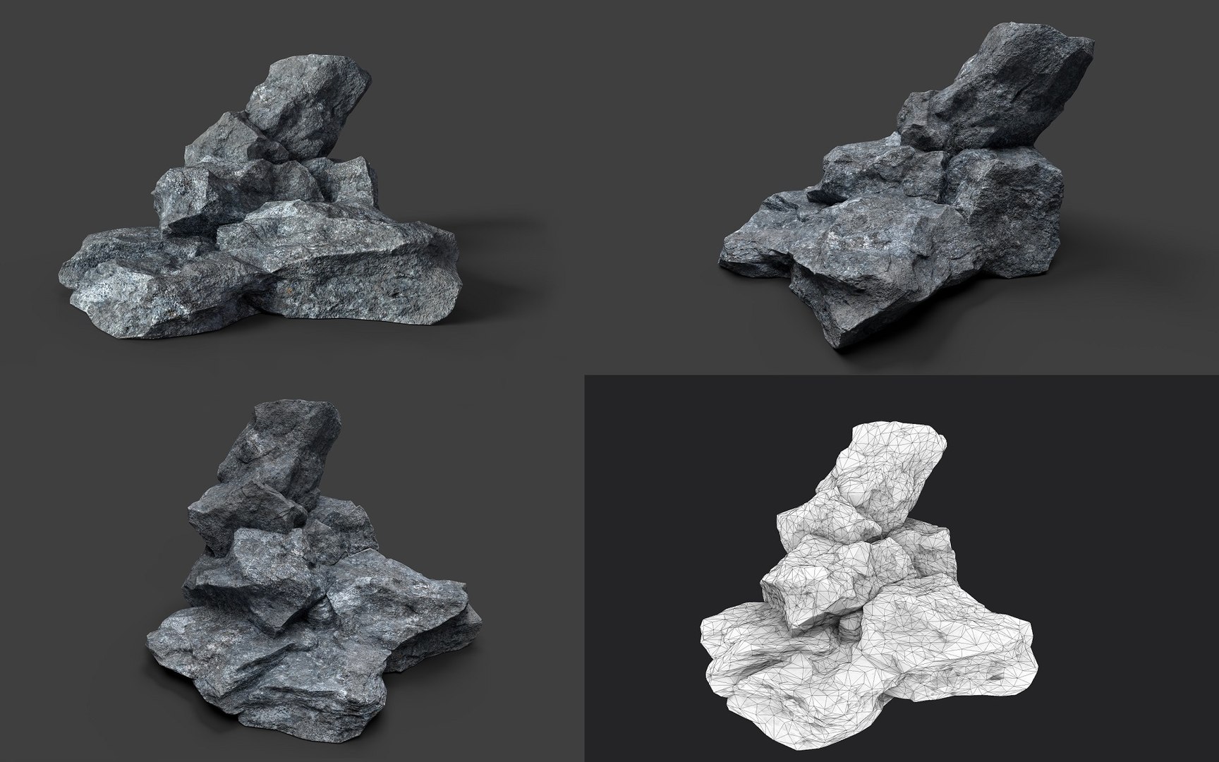 Rocks Games 3D - TurboSquid 1639096