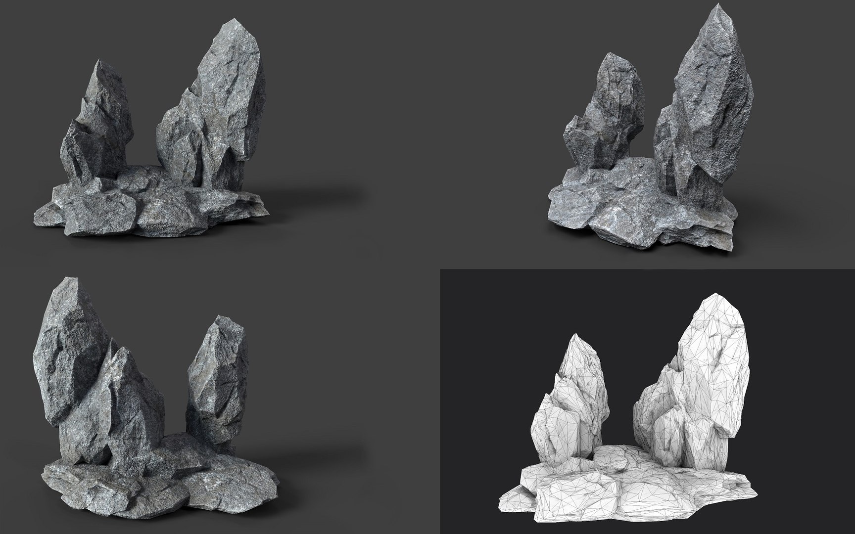Rocks Games 3D - TurboSquid 1639096