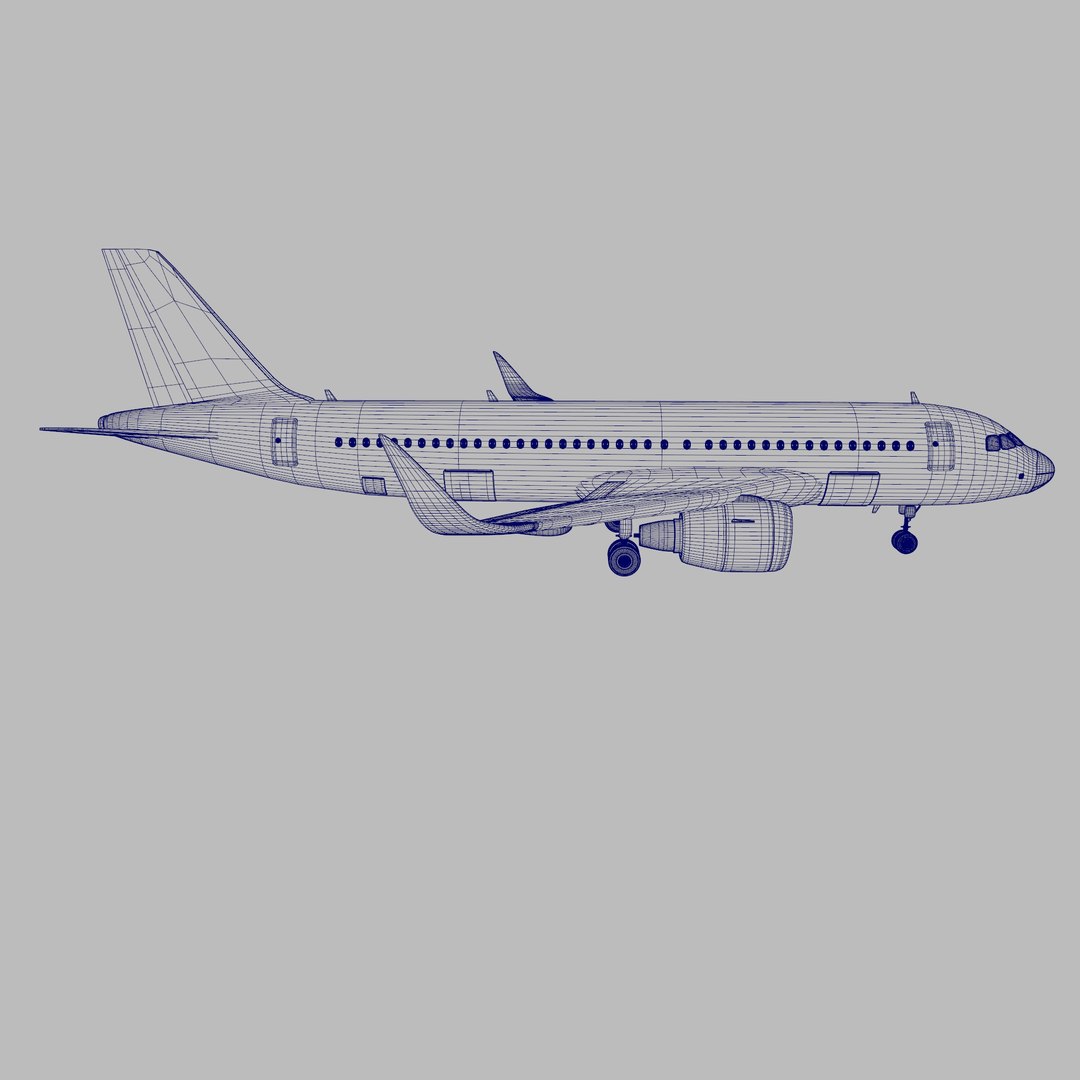 Commercial Airplane Model - TurboSquid 2327994