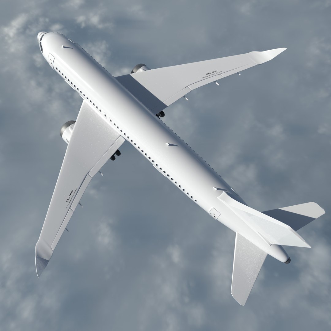 Commercial Airplane Model - TurboSquid 2327994