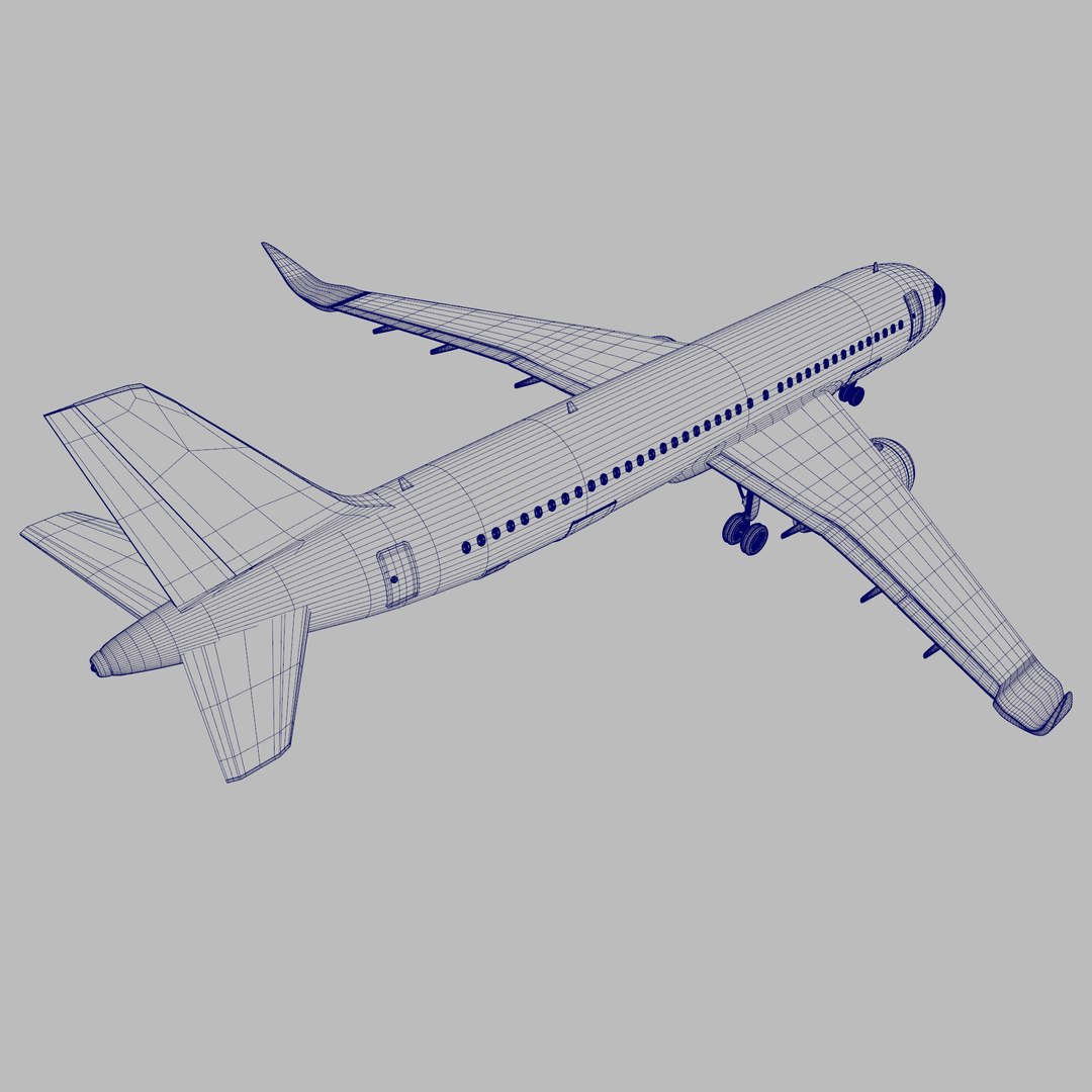 Commercial Airplane Model - TurboSquid 2327994