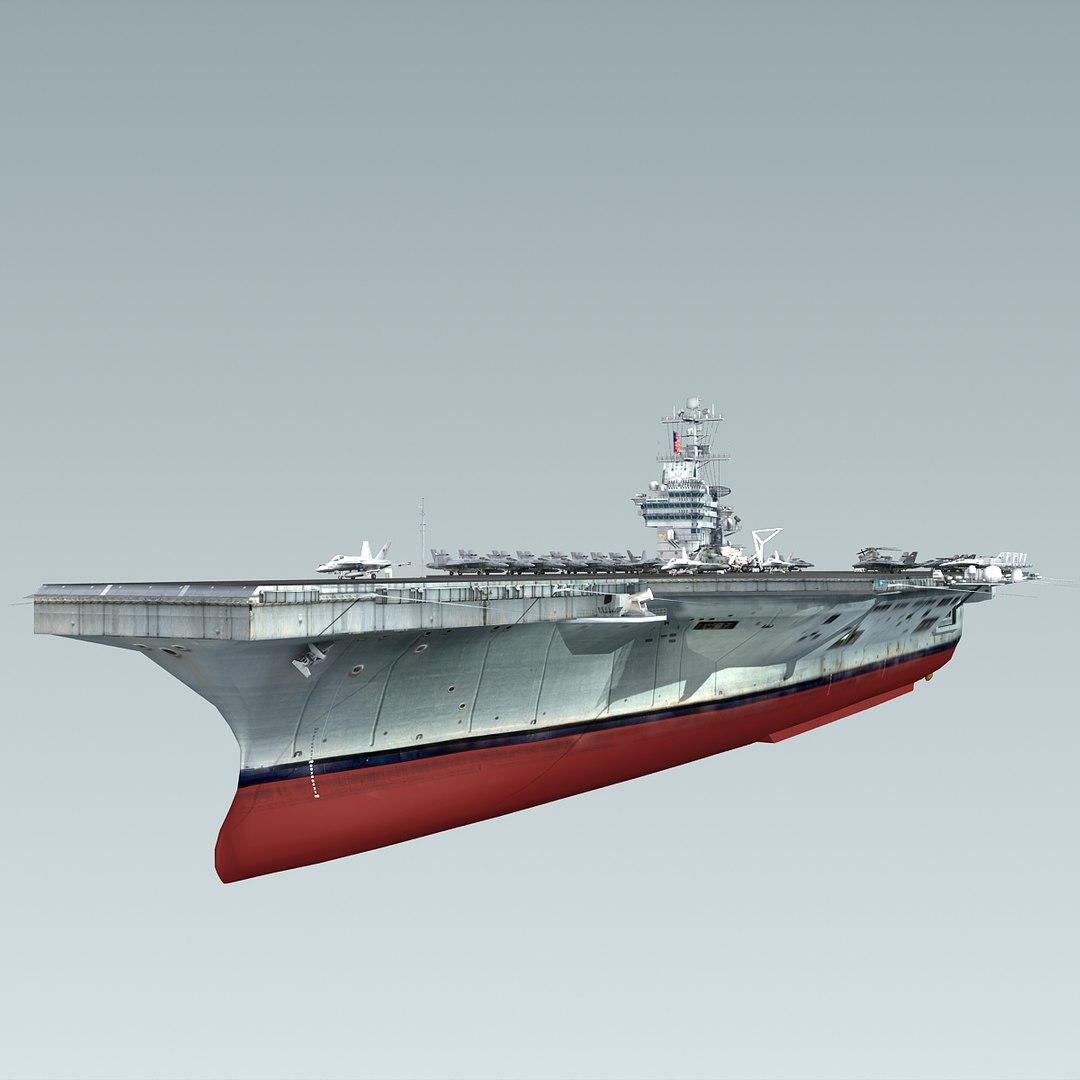 3d Uss Carl Vinson Cvn-70 Model