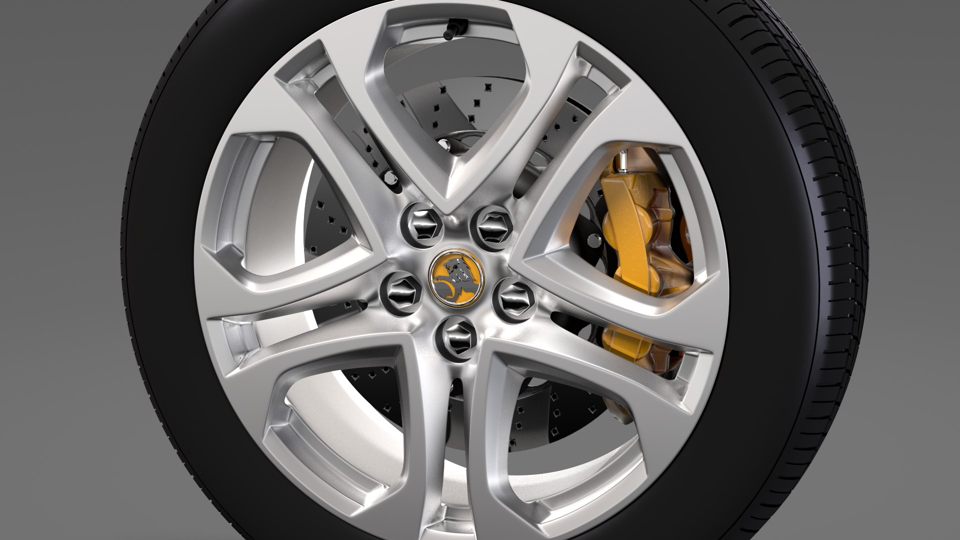 Holden Commodore Ss Wheel 3D Model - TurboSquid 1385040