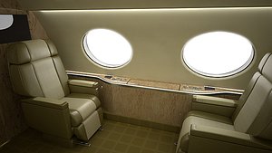 3d model single seat corporate jets