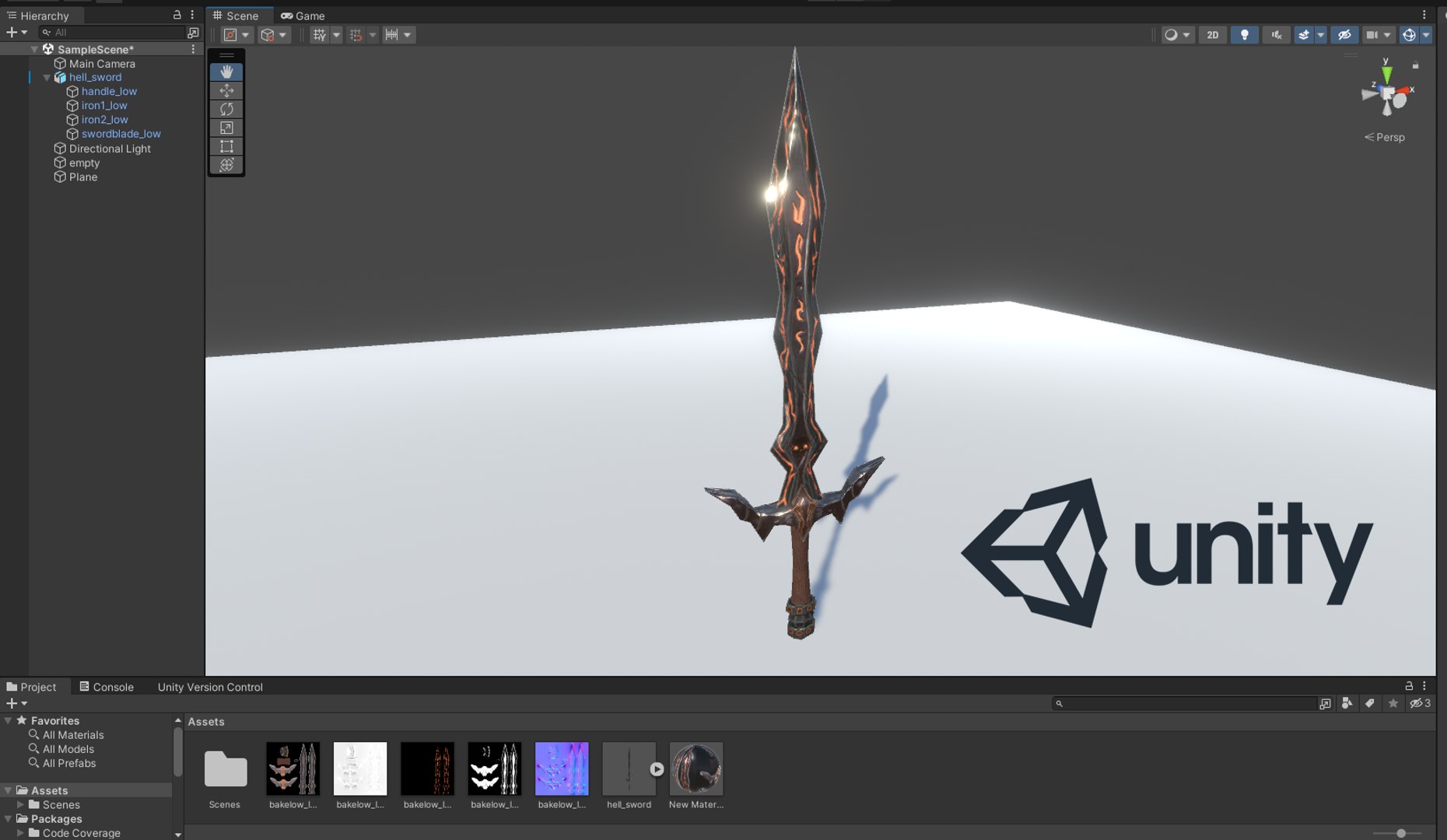 3D Model Stylized Sword V1 GameReady PBR Model - TurboSquid 2052694