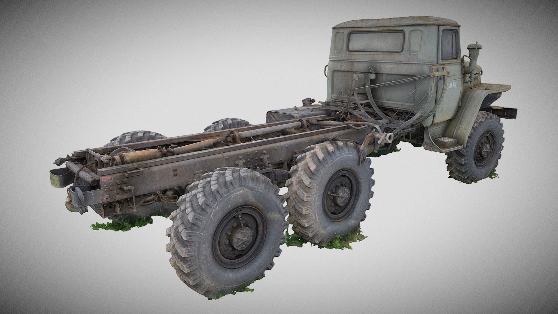 Ural 375D Truck 3D Model - TurboSquid 2338386