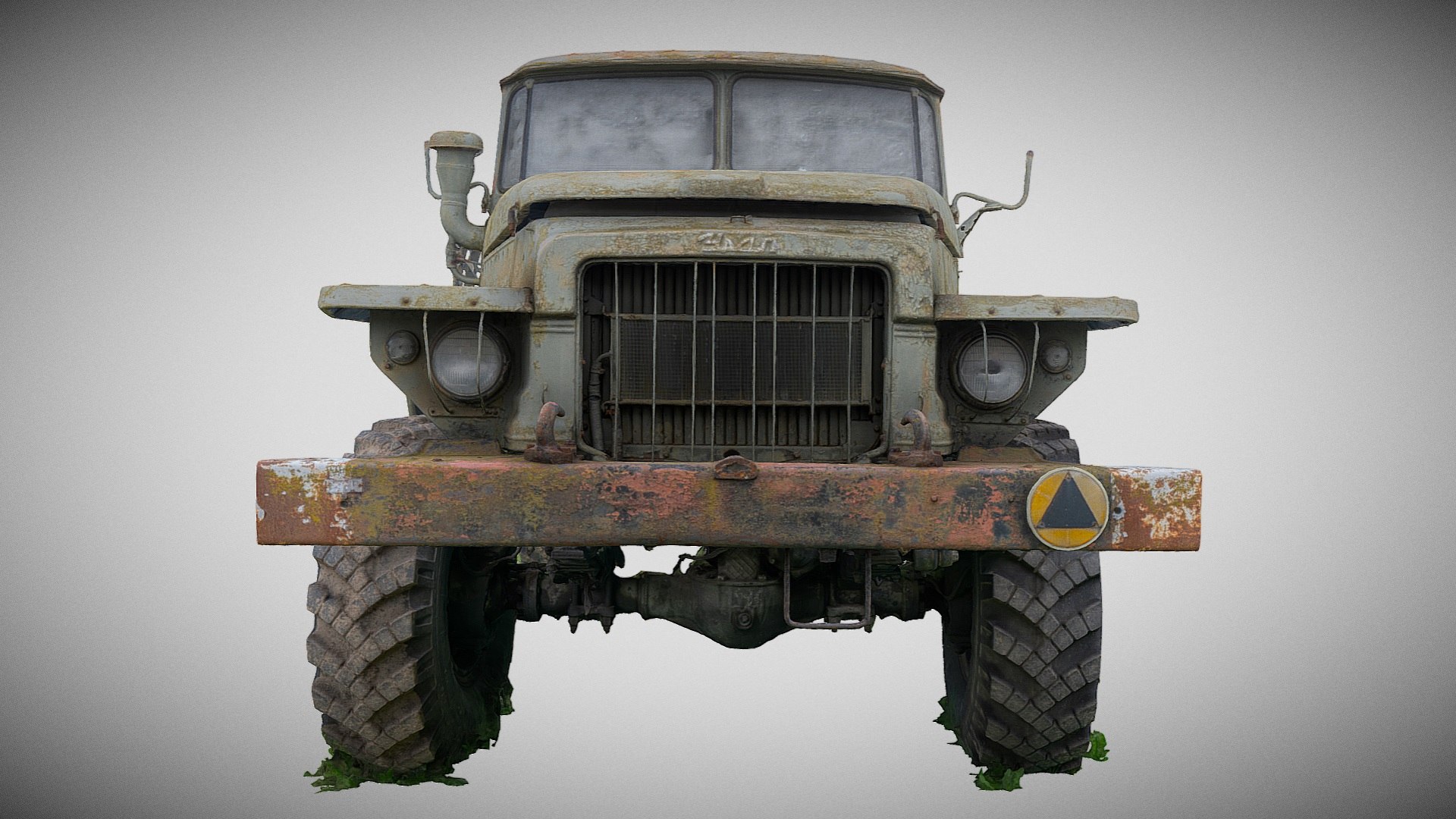 Ural 375D Truck 3D Model - TurboSquid 2338386