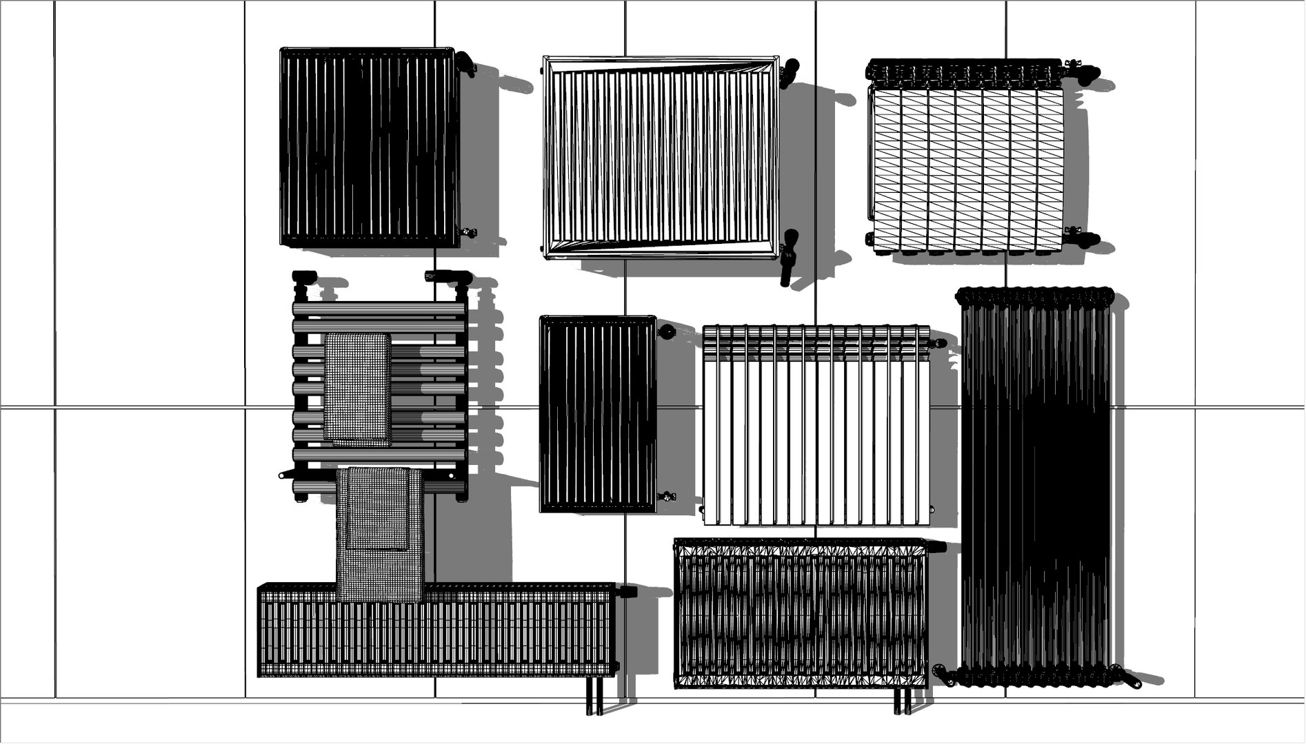 3D Radiator Heater-A5 - TurboSquid 2041548