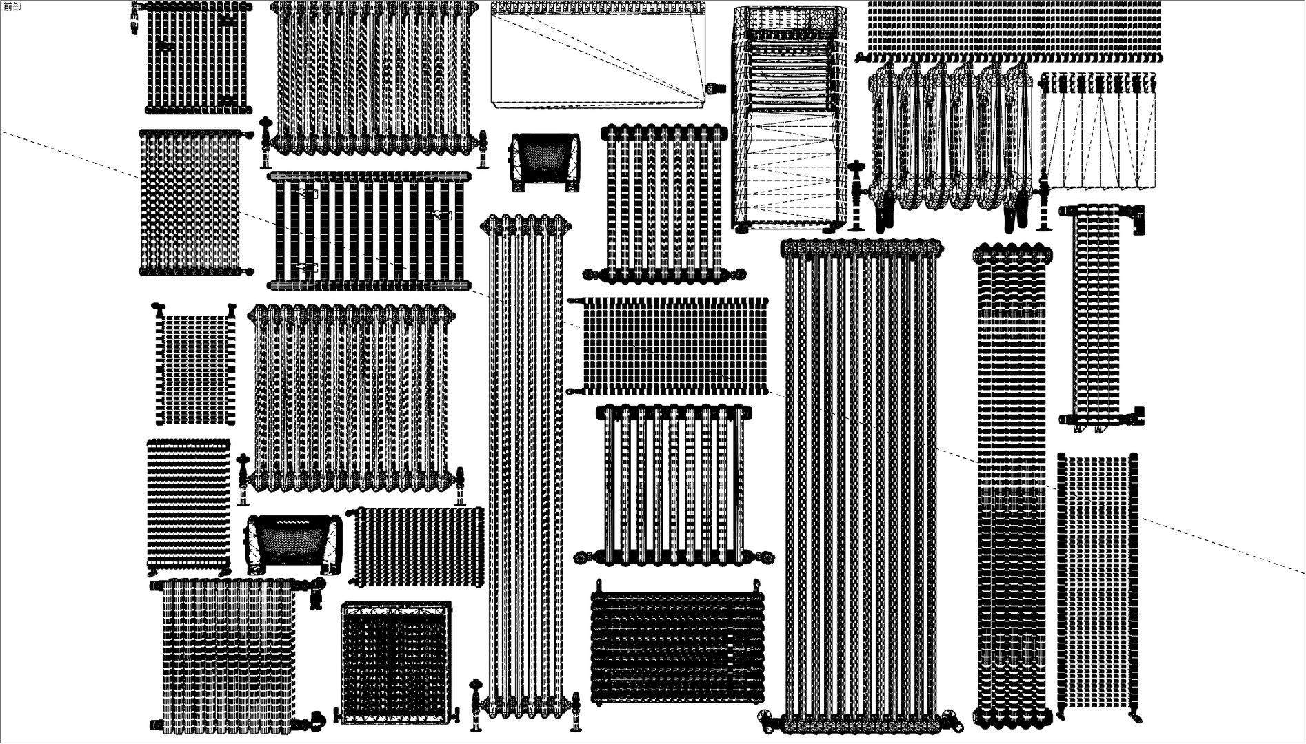 3D Radiator Heater-A5 - TurboSquid 2041548