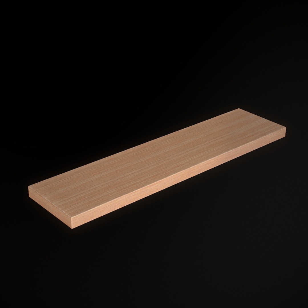 3D wood plank model - TurboSquid 1427273